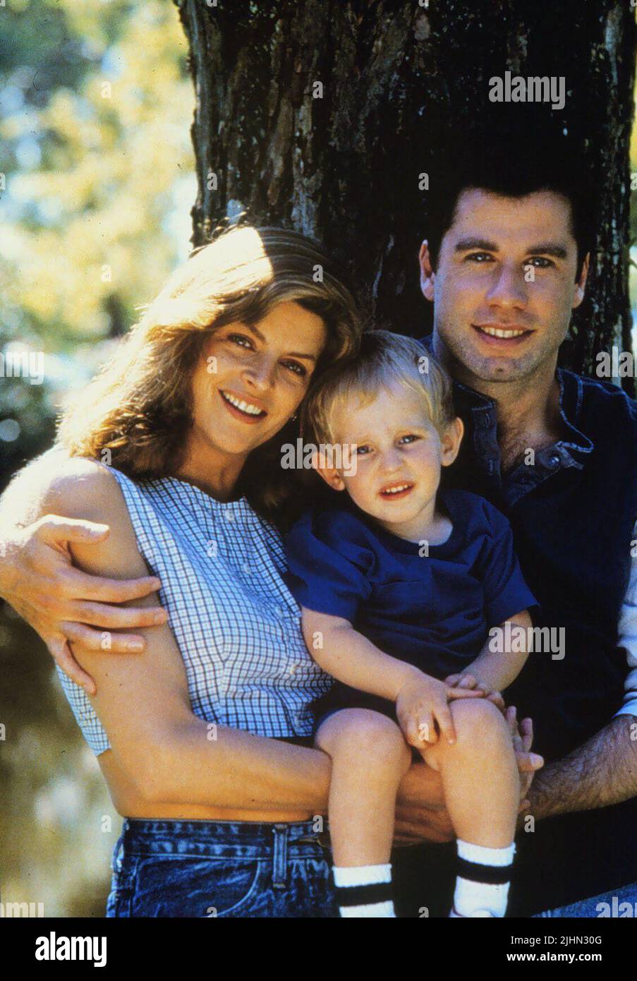 KIRSTIE ALLEY, JASON SCHALLER, JOHN TRAVOLTA, LOOK WHO'S TALKING, 1989 ...
