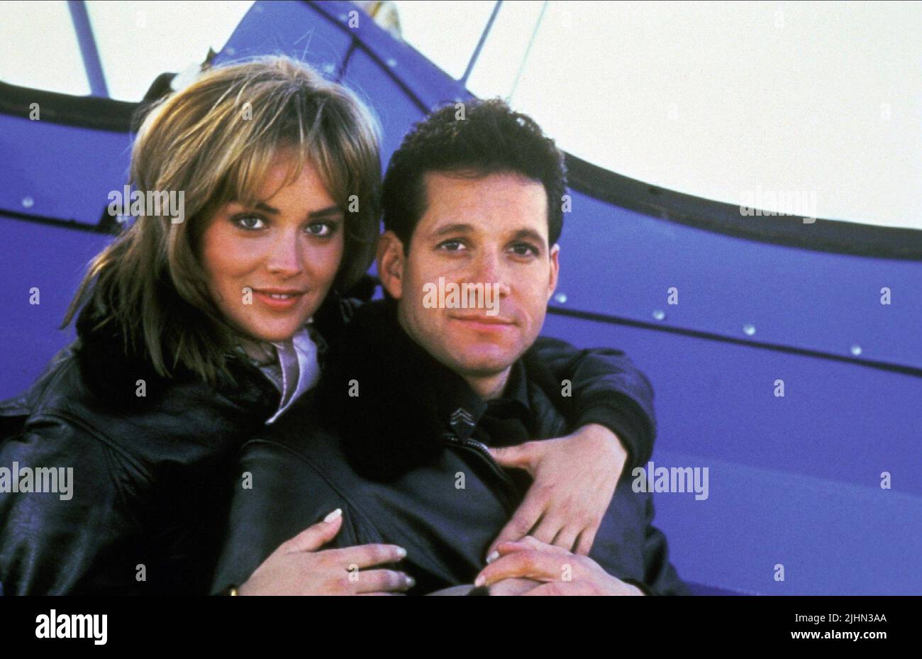 SHARON STONE, STEVE GUTTENBERG, POLICE ACADEMY 4: CITIZENS ON PATROL ...