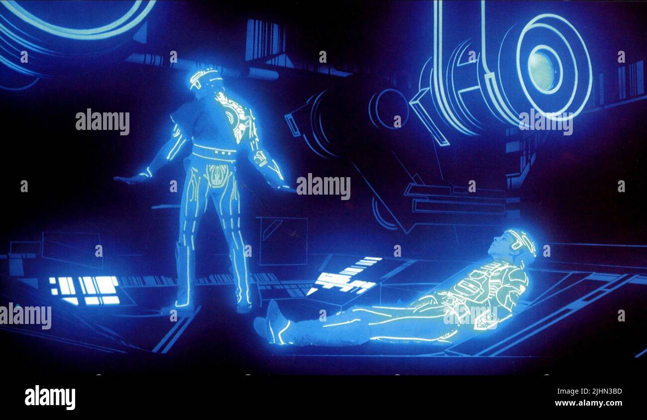 MOVIE SCENE, TRON, 1982 Stock Photo - Alamy