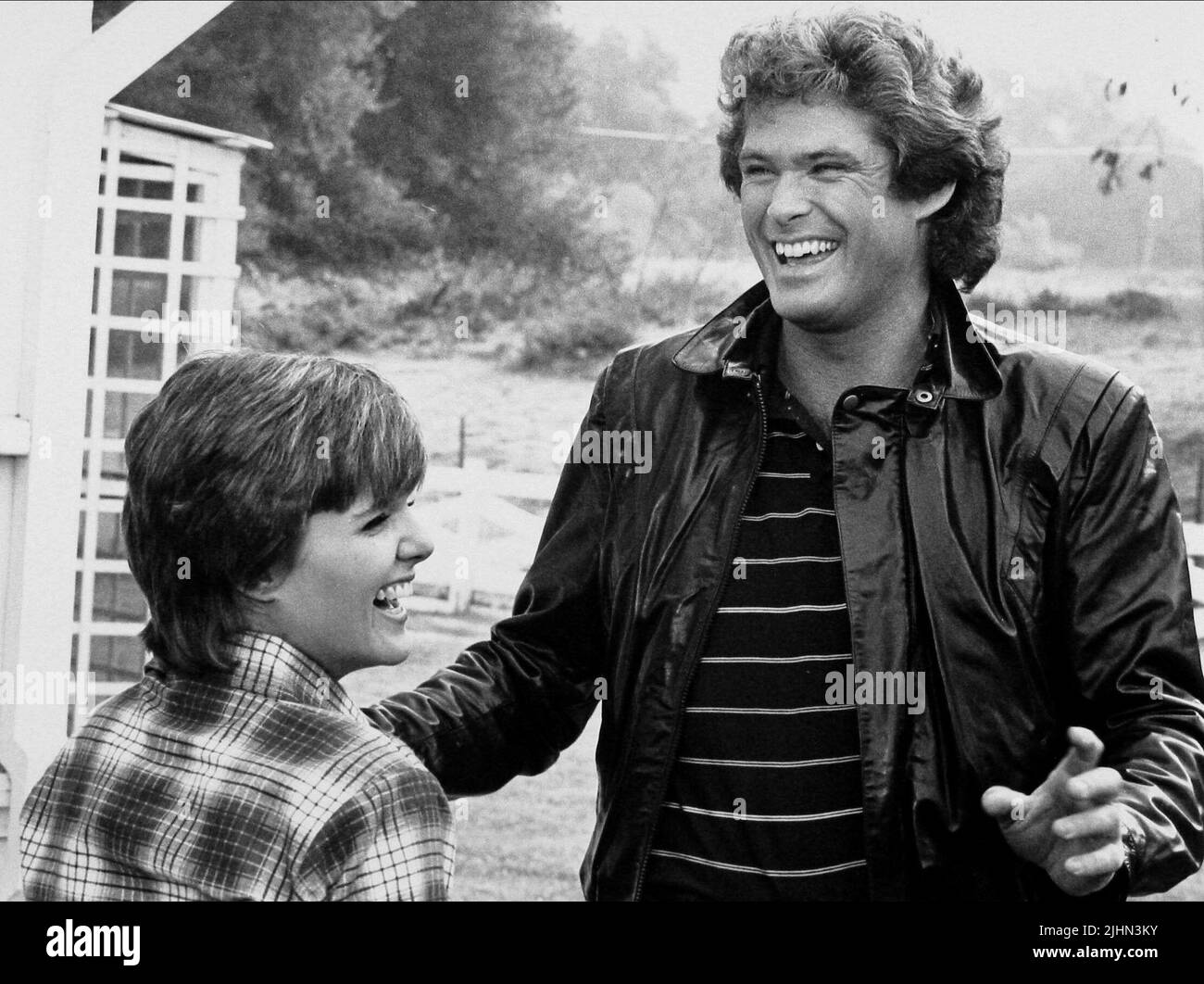 BABETTE PROPS, DAVID HASSELHOFF, KNIGHT RIDER, 1982 Stock Photo - Alamy