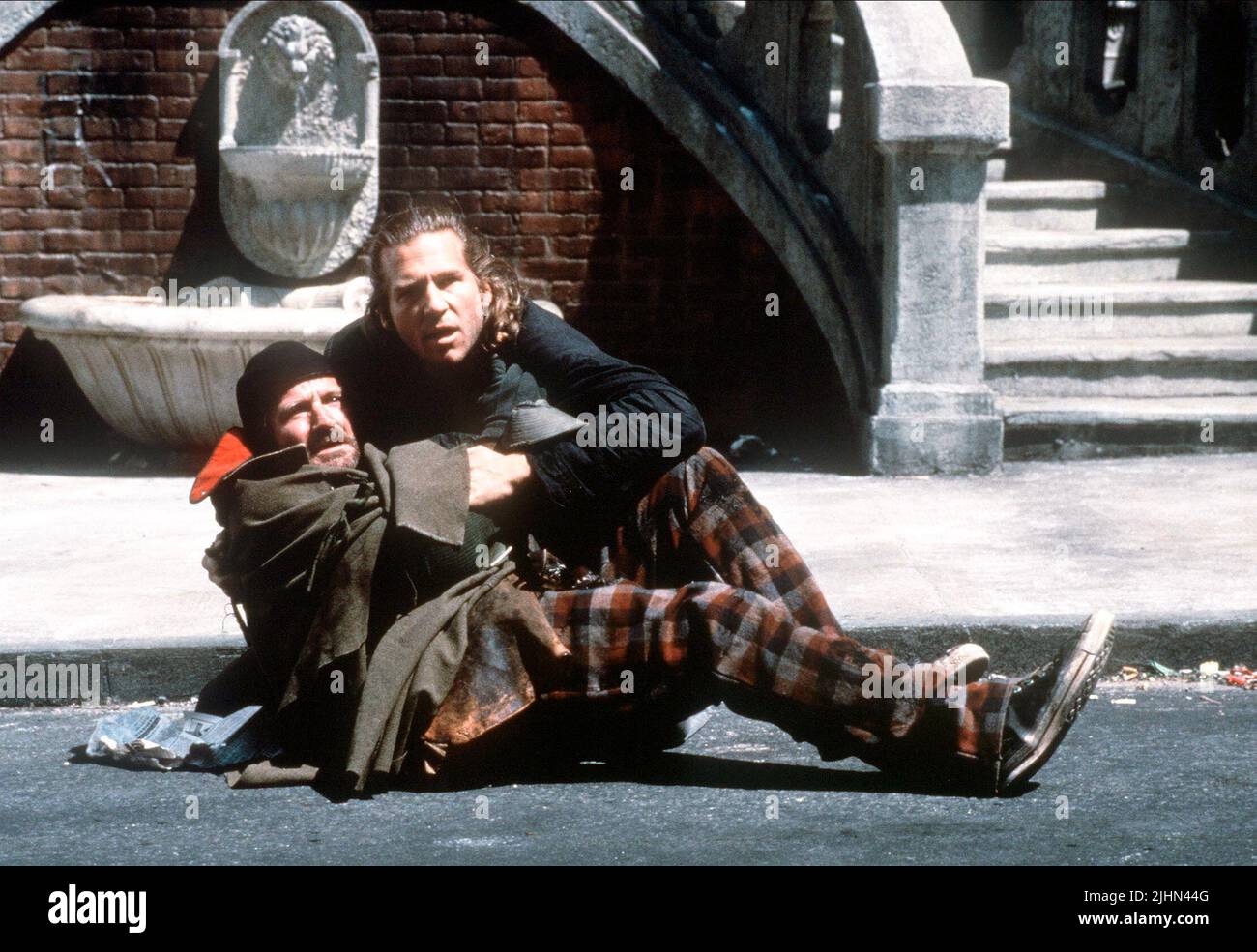 ROBIN WILLIAMS, JEFF BRIDGES, THE FISHER KING, 1991 Stock Photo - Alamy