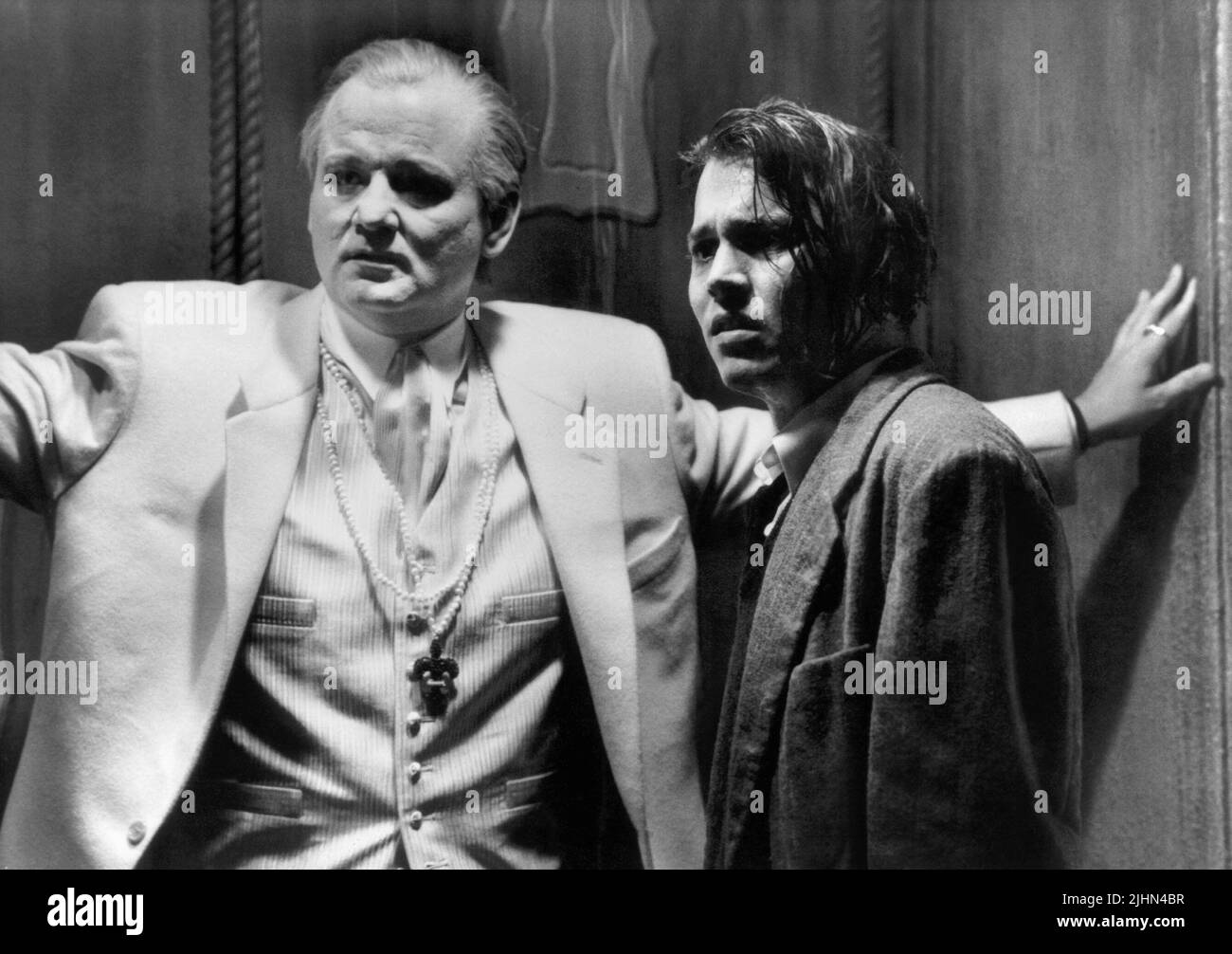 BILL MURRAY, JOHNNY DEPP, ED WOOD, 1994 Stock Photo - Alamy