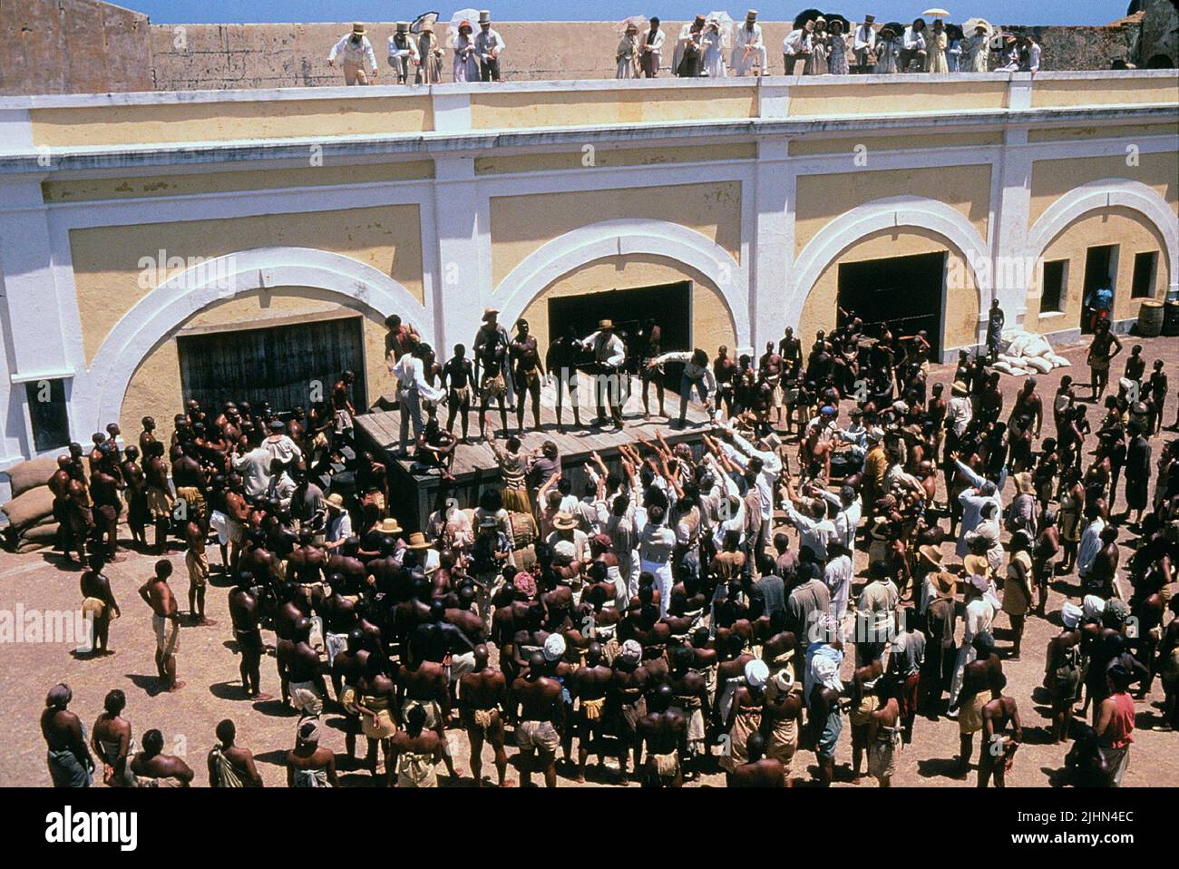 SLAVE MARKET SCENE, AMISTAD, 1997 Stock Photo - Alamy
