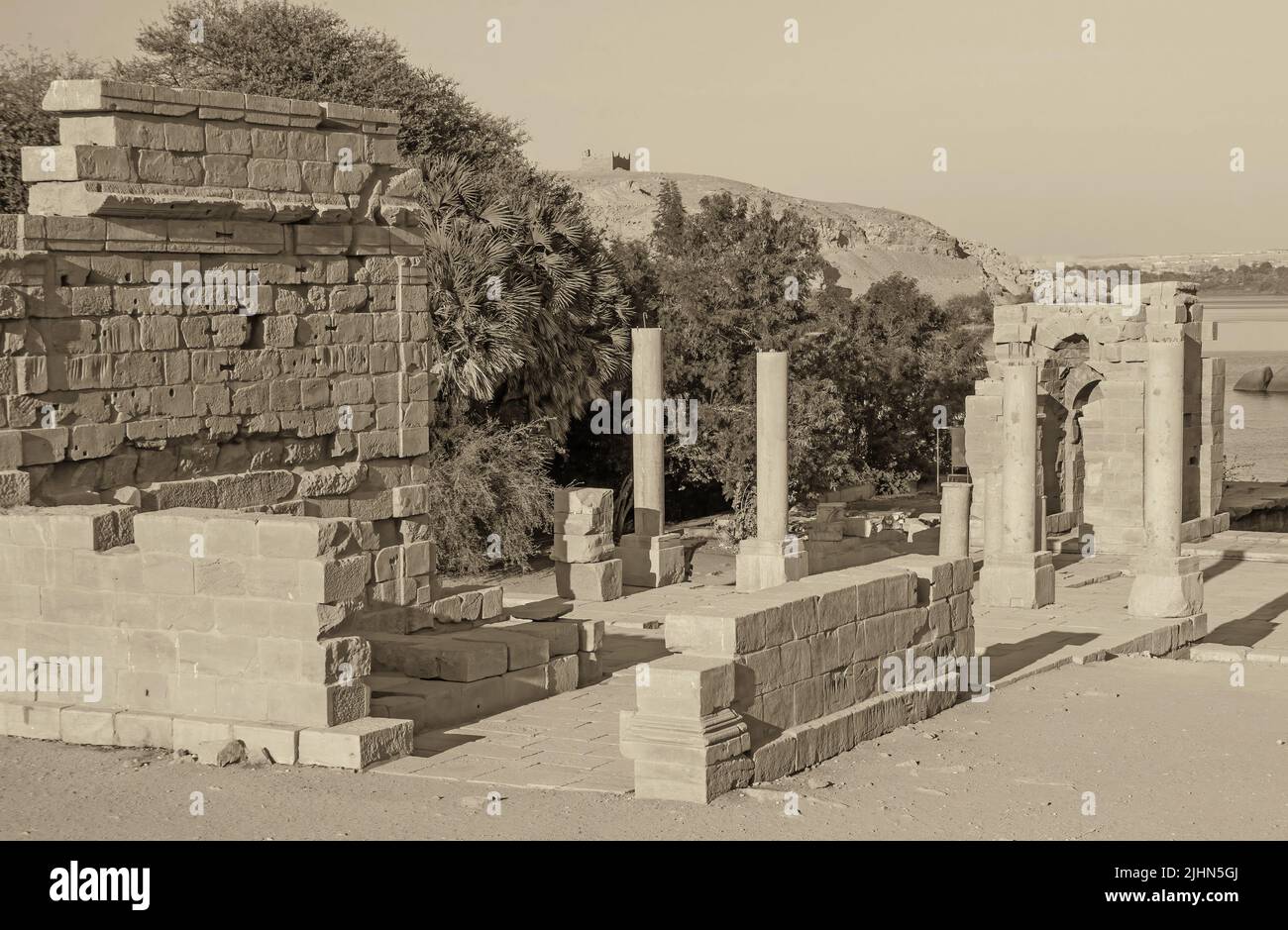 Elephantine ruins hi-res stock photography and images - Alamy