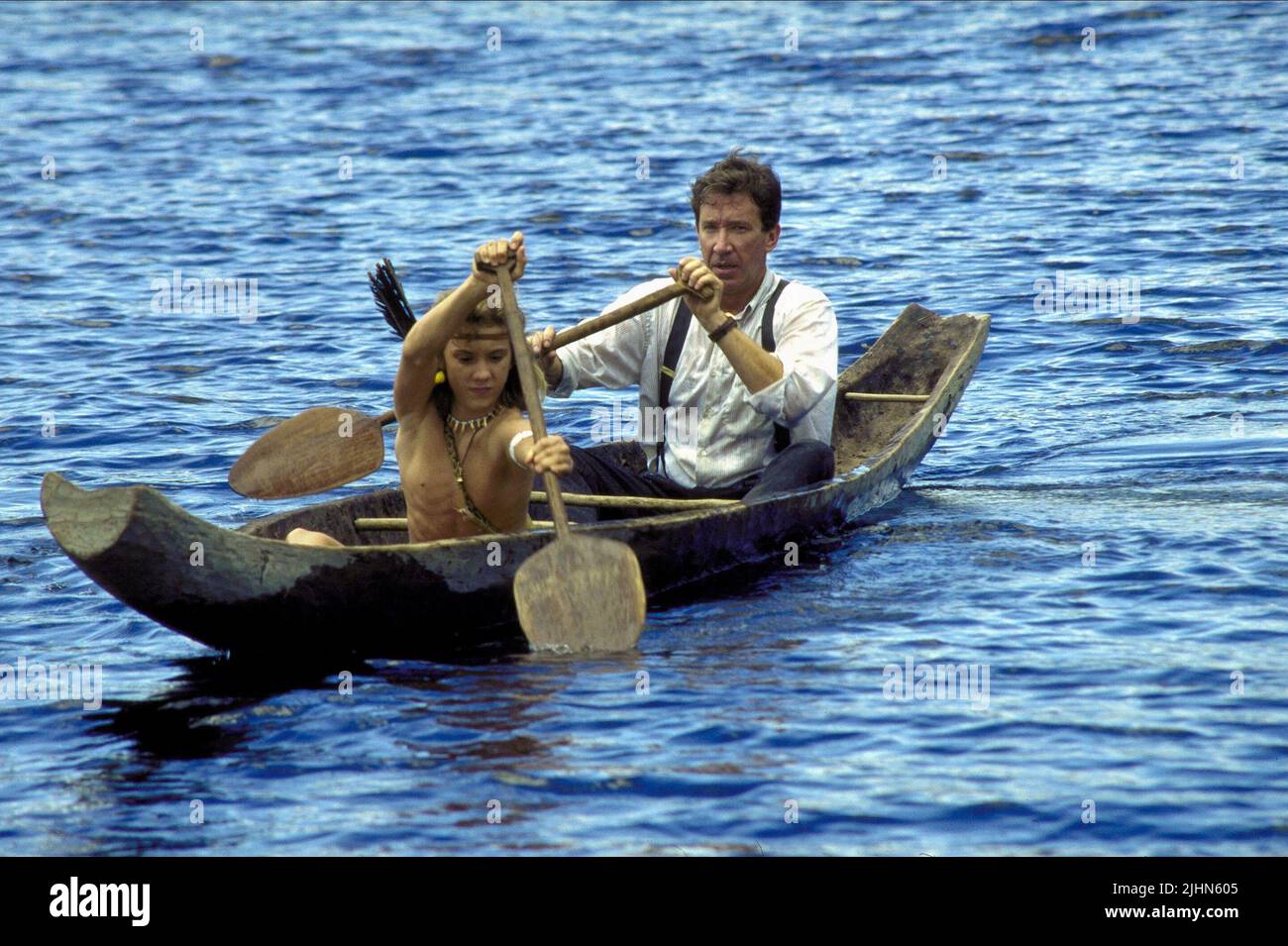 SAM HUNTINGTON, TIM ALLEN, JUNGLE 2 JUNGLE, 1997 Stock Photo - Alamy