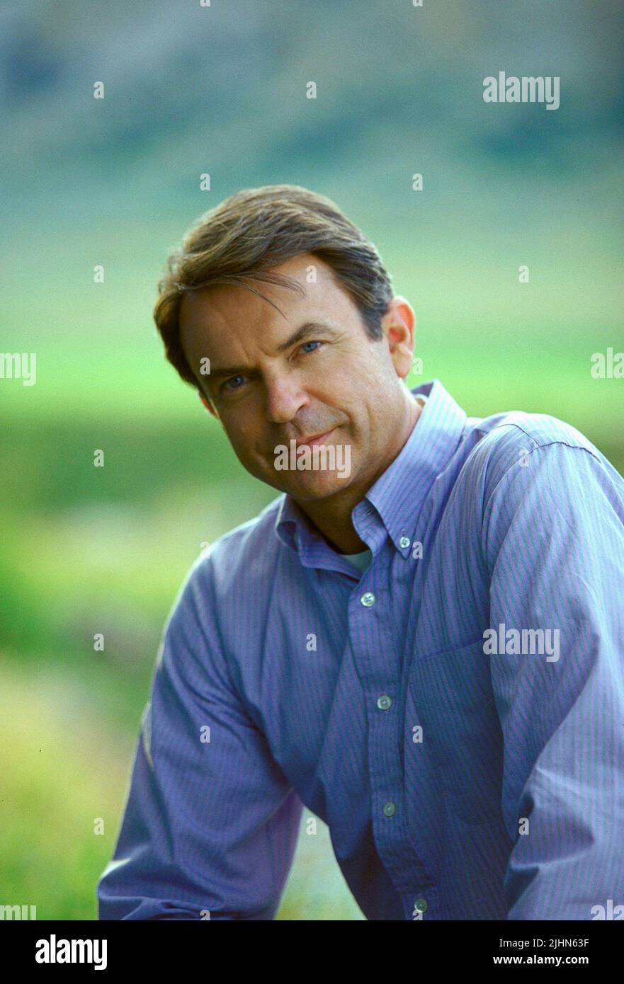 SAM NEILL, THE HORSE WHISPERER, 1998 Stock Photo - Alamy