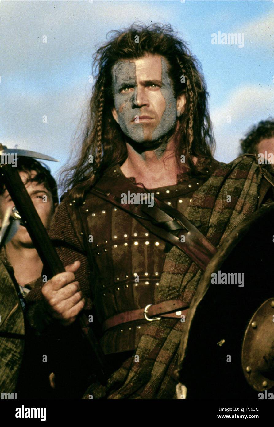 MEL GIBSON, BRAVEHEART, 1995 Stock Photo - Alamy
