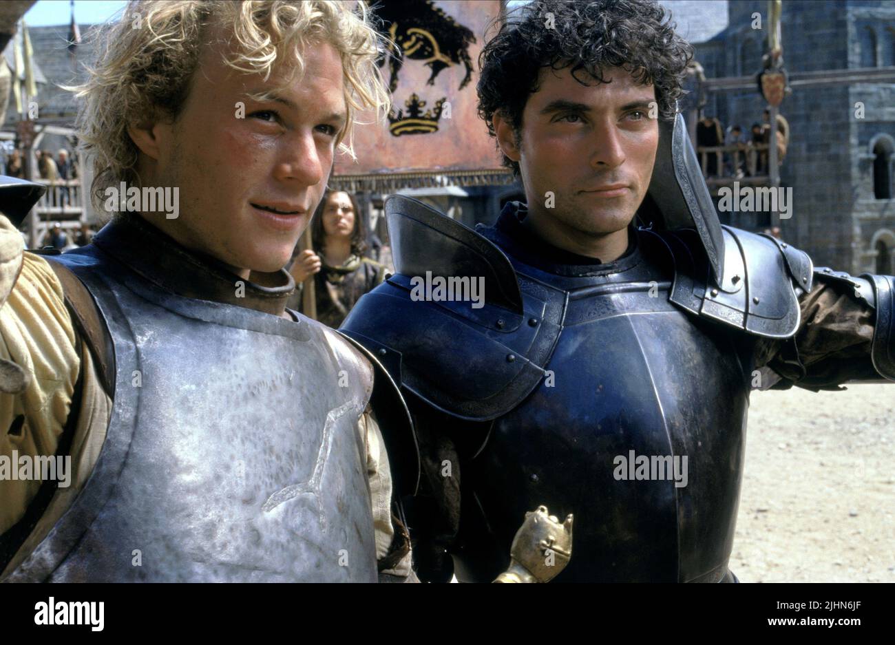 HEATH LEDGER, RUFUS SEWELL, A KNIGHT'S TALE, 2001 Stock Photo - Alamy
