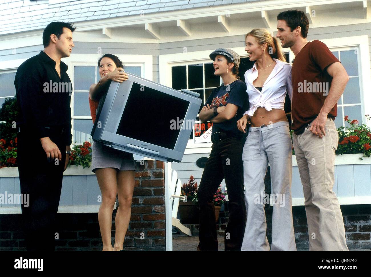 MATT LEBLANC, LUCY LIU, DREW BARRYMORE, CAMERON DIAZ, LUKE WILSON, CHARLIE'S ANGELS: FULL ...