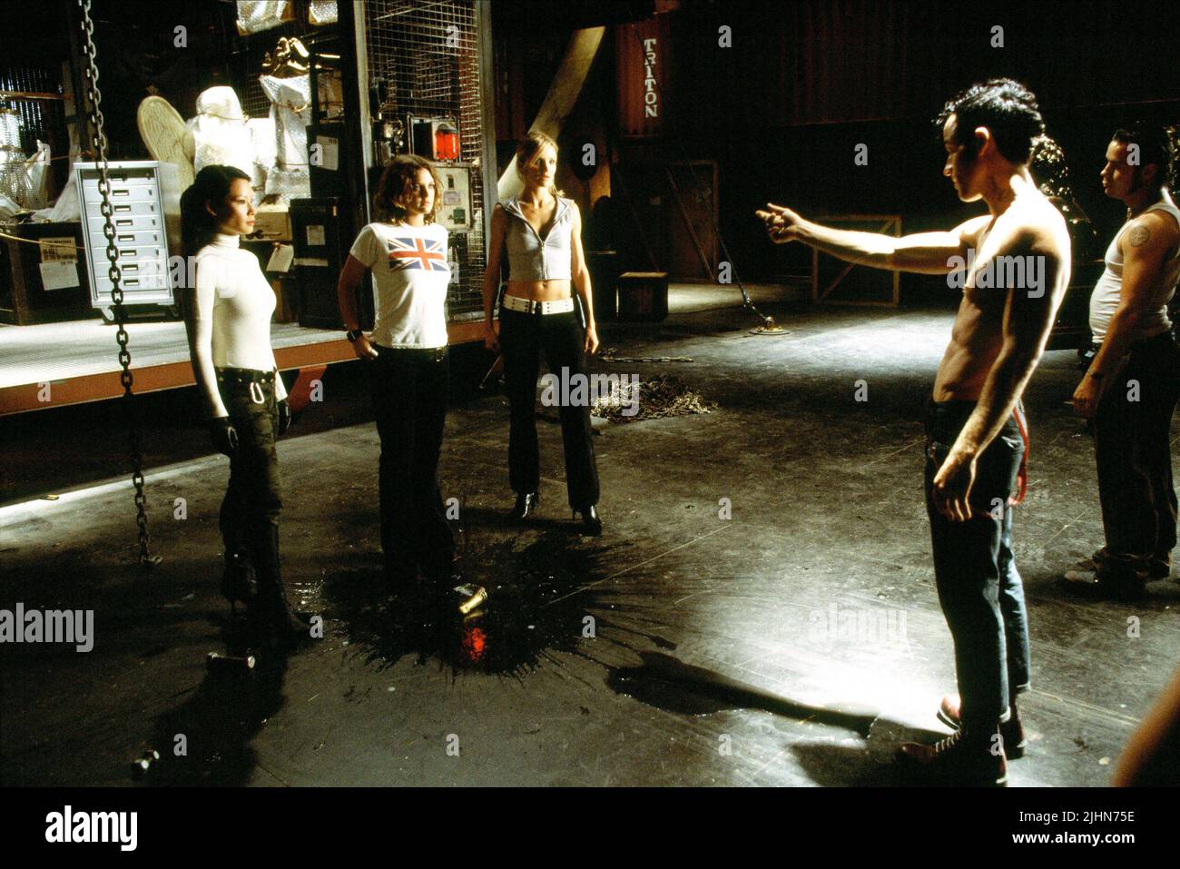 Justin theroux charlies angels full throttle hi-res stock photography and images - Alamy