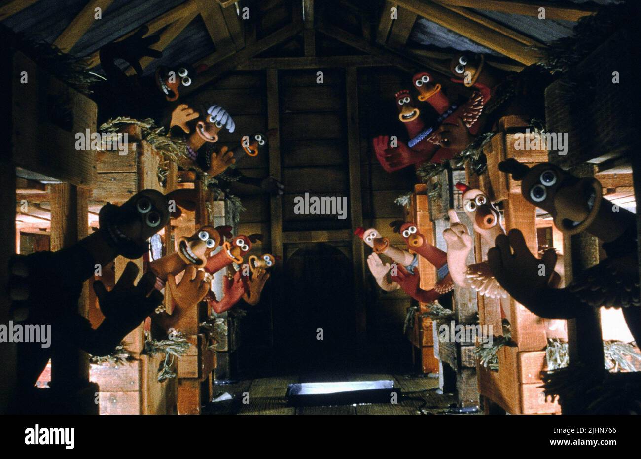 Chicken run animation hi-res stock photography and images - Alamy