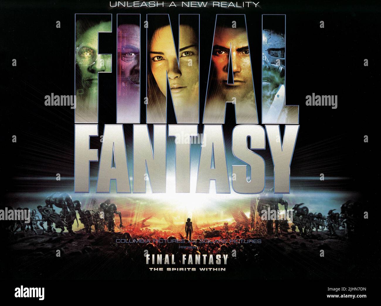 FILM POSTER, FINAL FANTASY: THE SPIRITS WITHIN, 2001 Stock Photo - Alamy