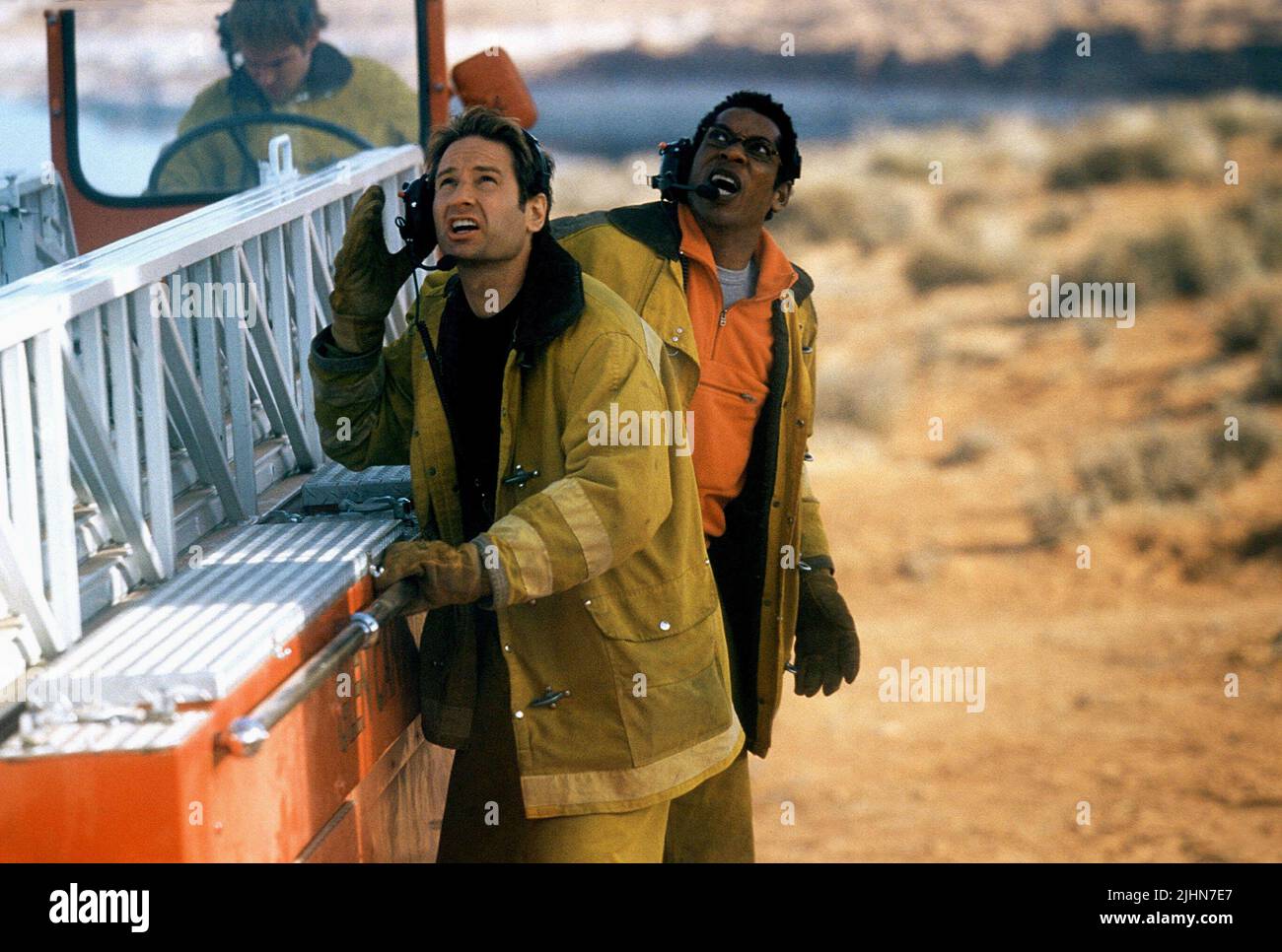 DAVID DUCHOVNY, ORLANDO JONES, EVOLUTION, 2001 Stock Photo - Alamy