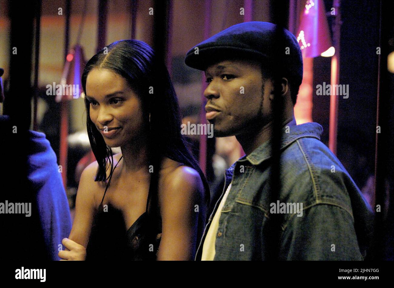 JOY BRYANT, CURTIS JACKSON AKA 50 CENT, GET RICH OR DIE TRYIN', 2005 Stock Photo - Alamy