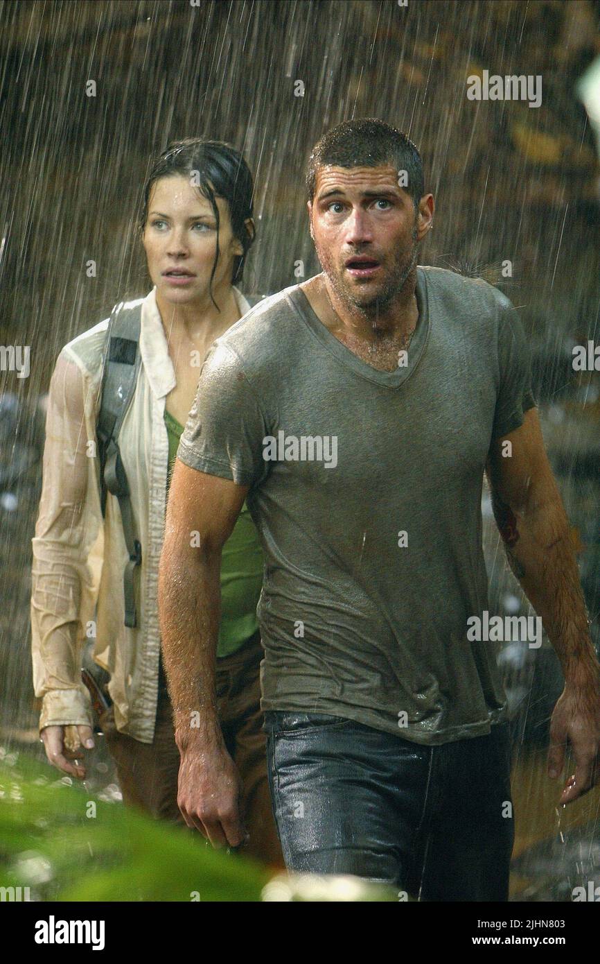 Matthew Fox And Evangeline Lilly Kissing