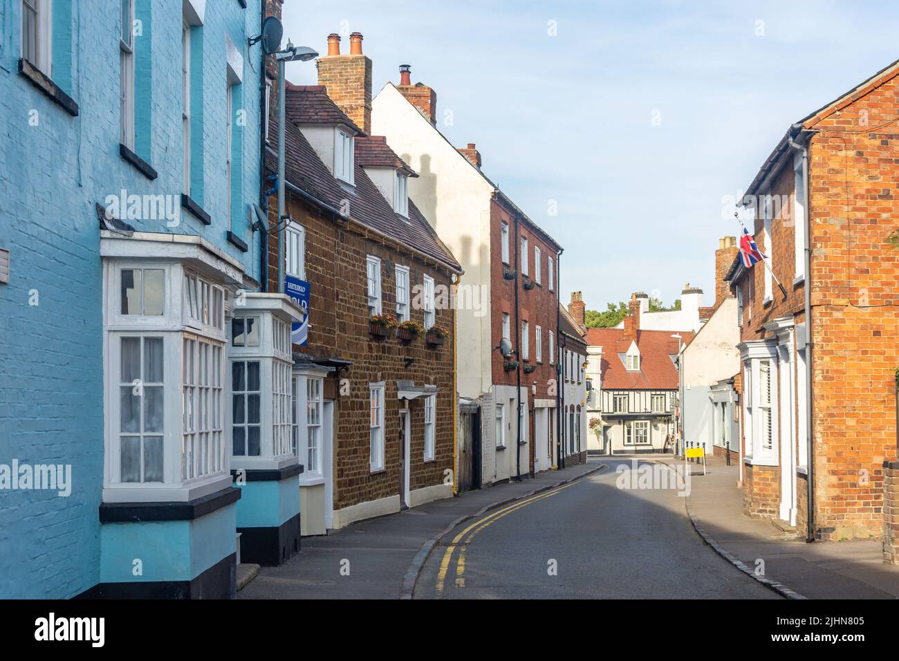 Period houses, Park Street, Towcester, Northamptonshire, England ...