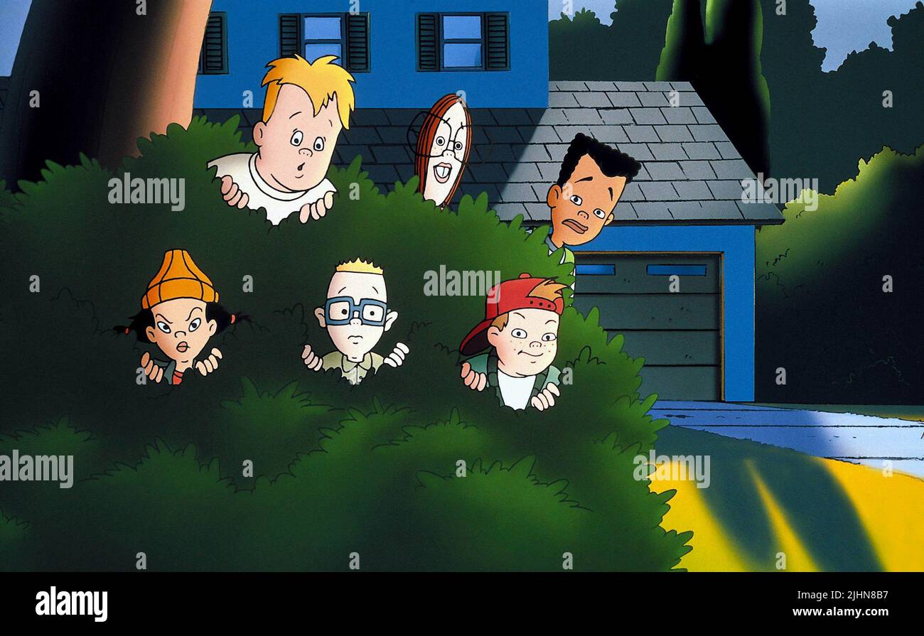 SPINELLI,MIKEY,GUS,GRETCHEN, TJ, RECESS: SCHOOL'S OUT, 2001 Stock Photo ...