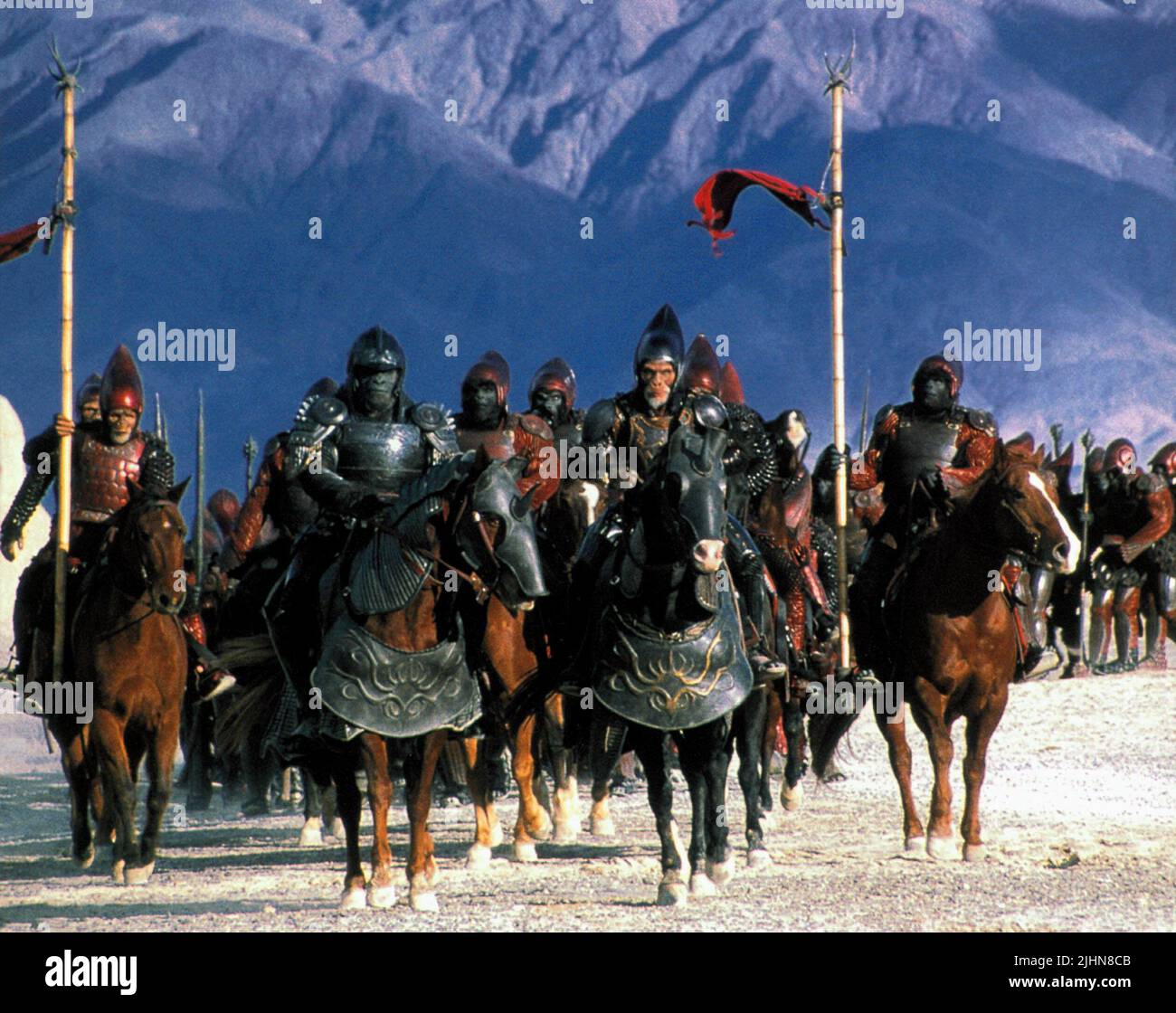 MICHAEL CLARKE DUNCAN, TIM ROTH, PLANET OF THE APES, 2001 Stock Photo ...