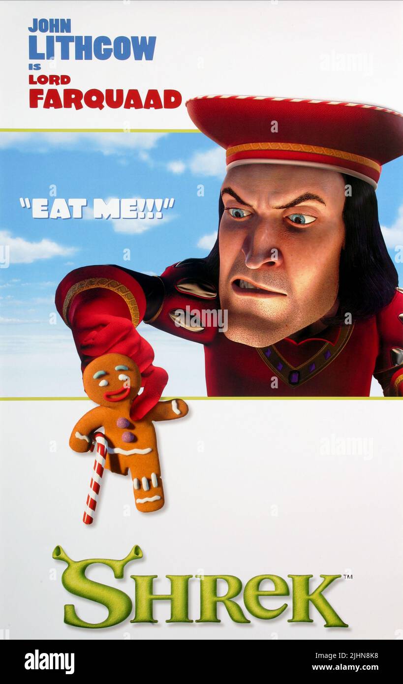 Shrek movie poster hi-res stock photography and images - Alamy