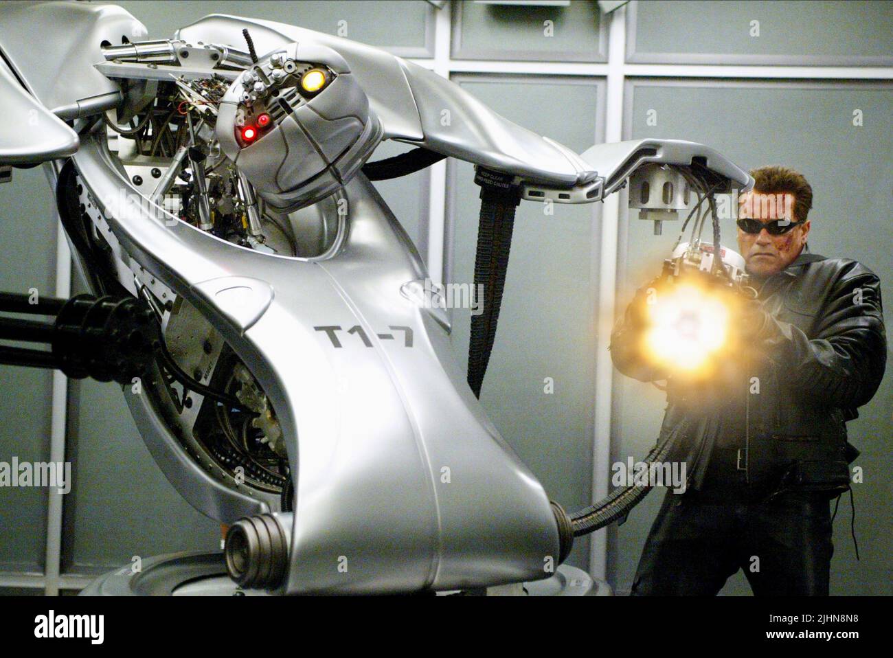 T1-7, ARNOLD SCHWARZENEGGER, TERMINATOR 3: RISE OF THE MACHINES, 2003 ...