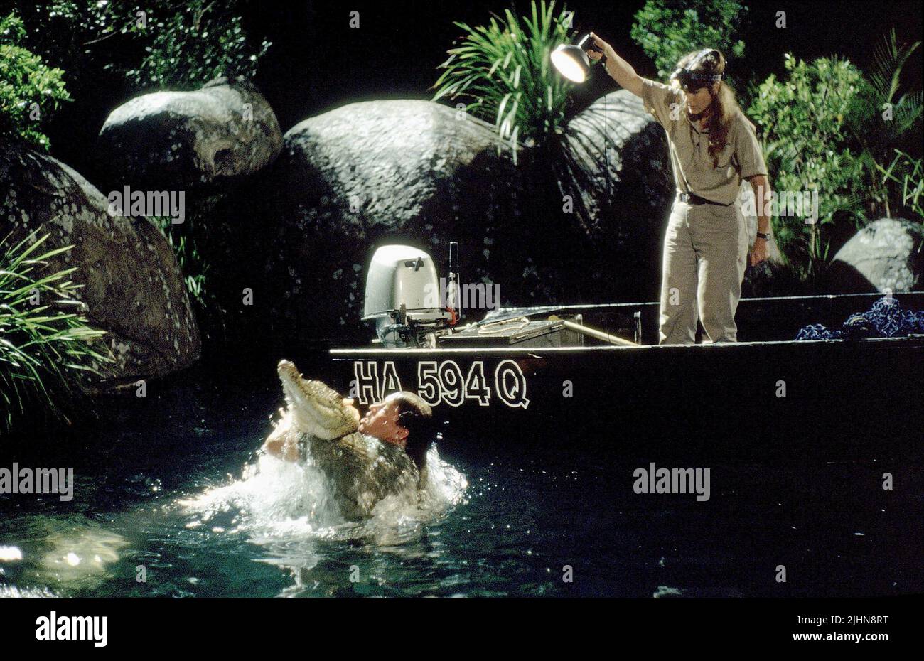 Terri irwin steve irwin crocodile hi-res stock photography and images ...