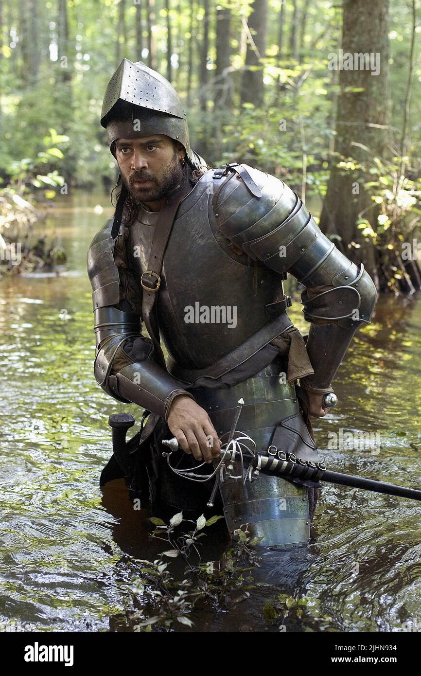 COLIN FARRELL, THE NEW WORLD, 2005 Stock Photo - Alamy
