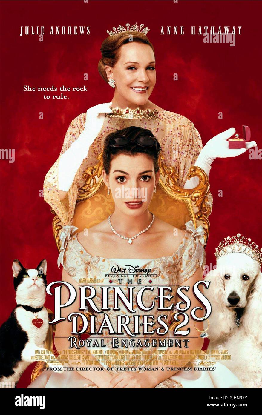Anne hathaway princess diaries poster hi-res stock photography and ...