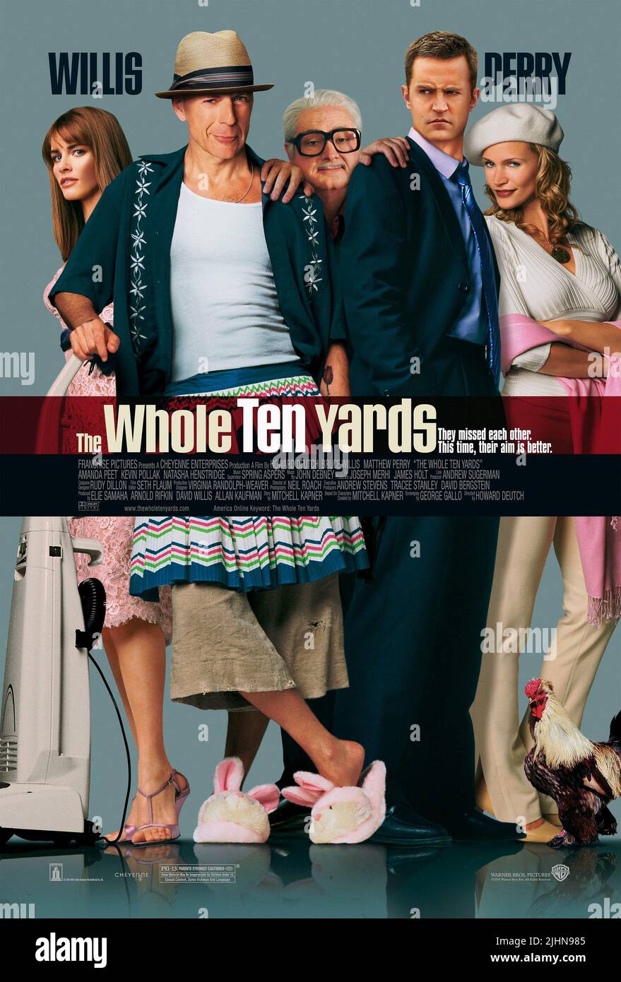 AMANDA PEET, BRUCE WILLIS, KEVIN POLLACK, MATTHEW PERRY, NATASHA ...