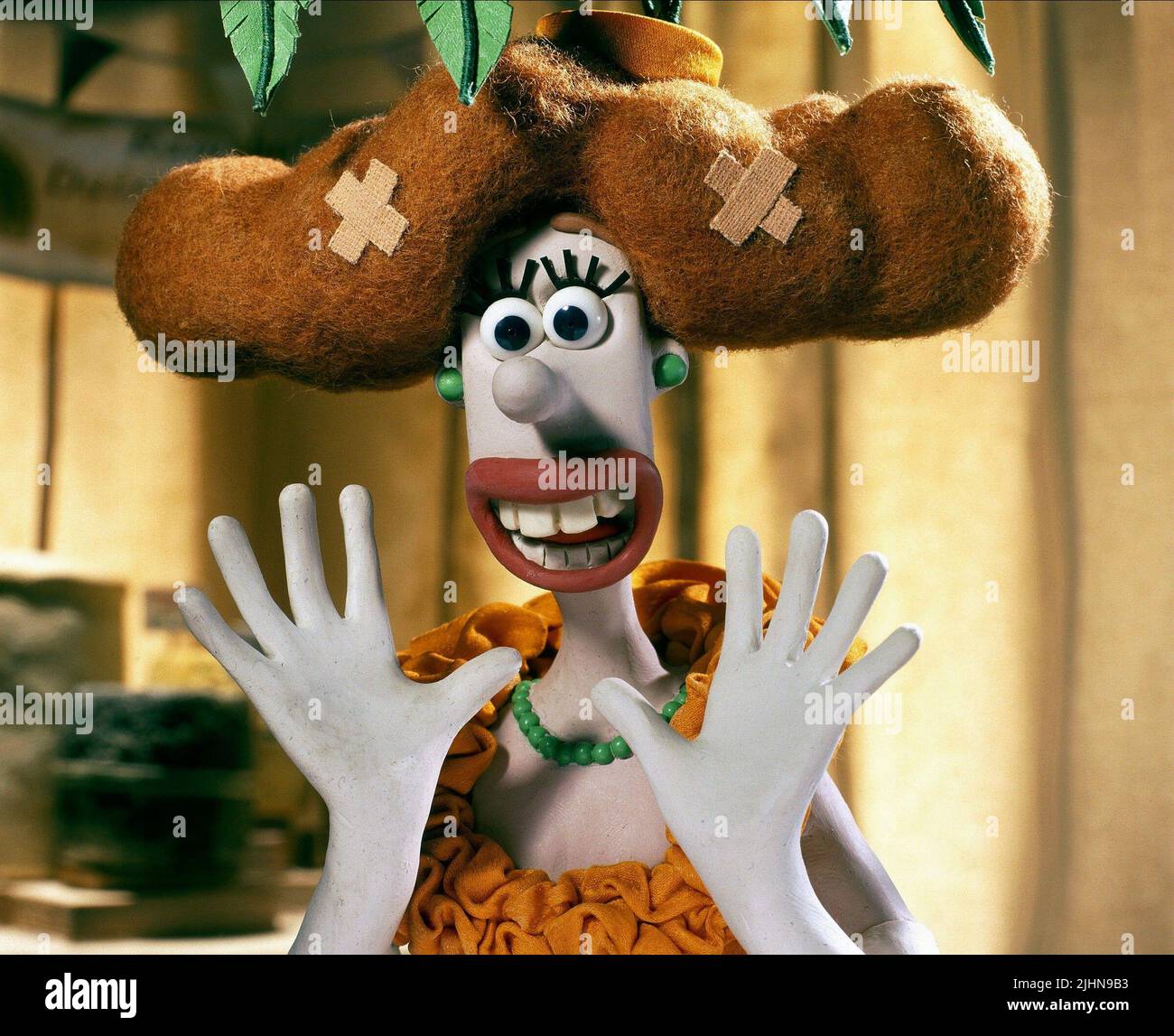 Were rabbit gromit wallace lady to hi-res stock photography and images ...