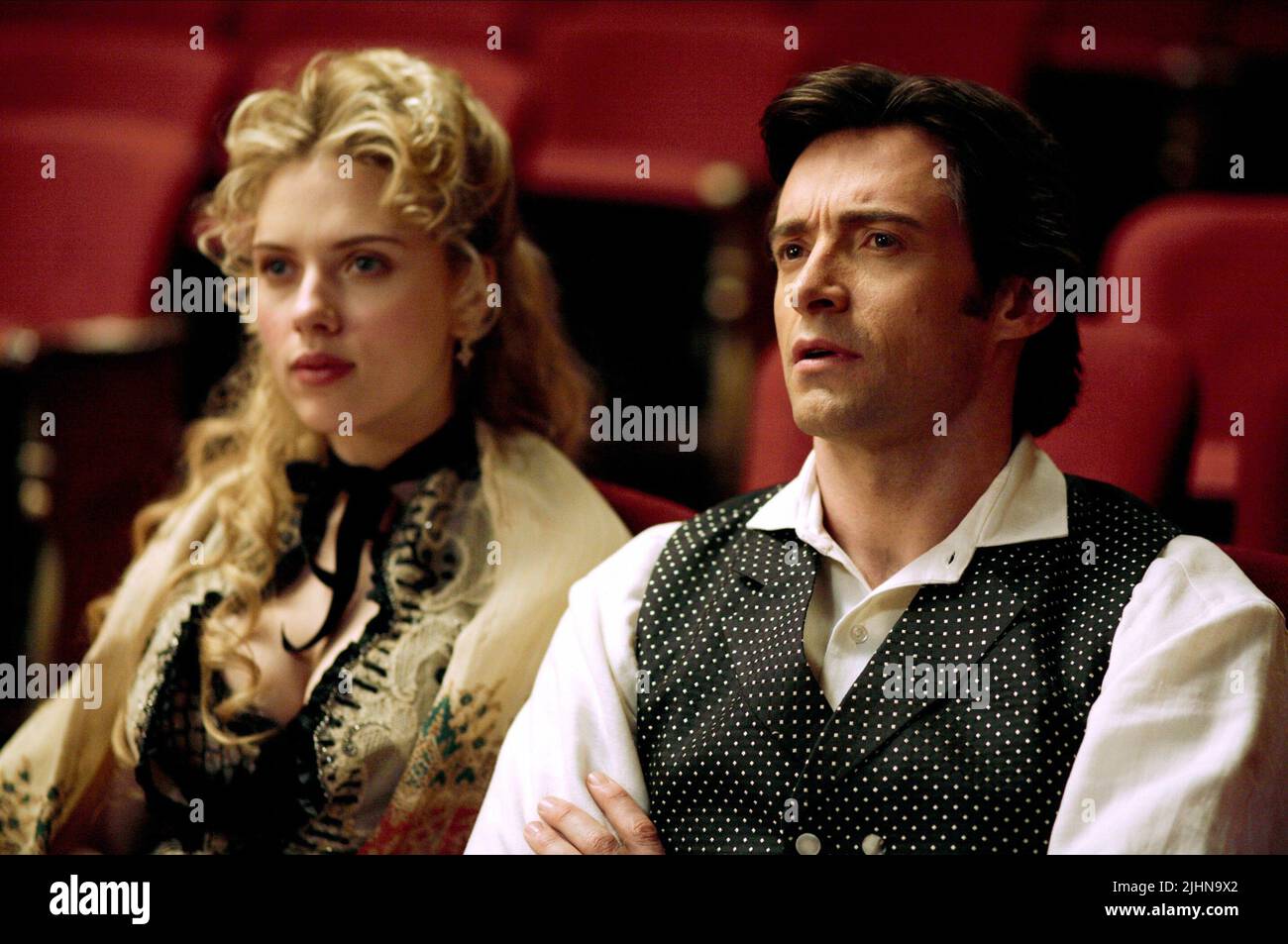 SCARLETT JOHANSSON, HUGH JACKMAN, THE PRESTIGE, 2006 Stock Photo - Alamy