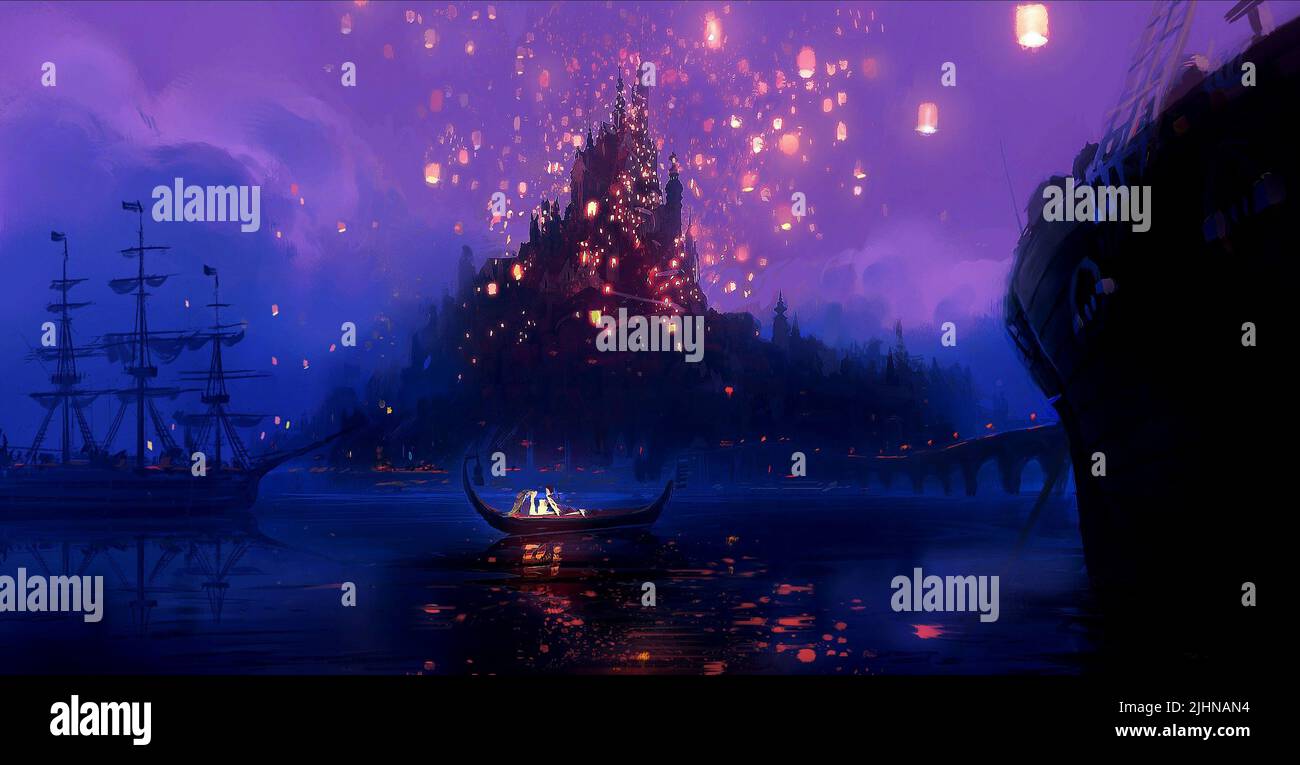 MOVIE SCENE, TANGLED , 2010 Stock Photo - Alamy