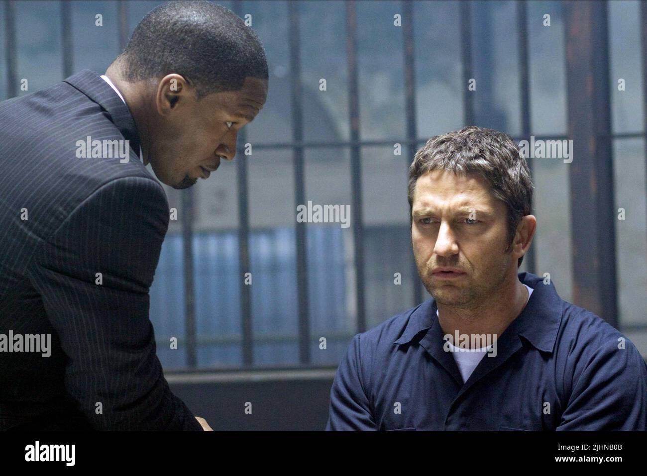 JAMIE FOXX, GERARD BUTLER, LAW ABIDING CITIZEN, 2009 Stock Photo - Alamy