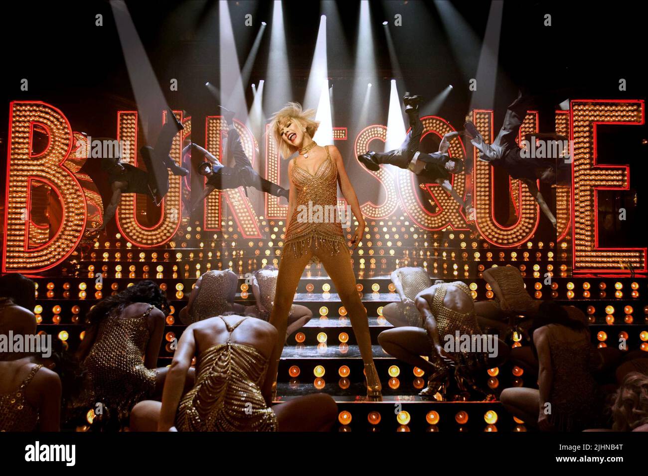 Christina aguilera burlesque 2010 hi-res stock photography and images ...