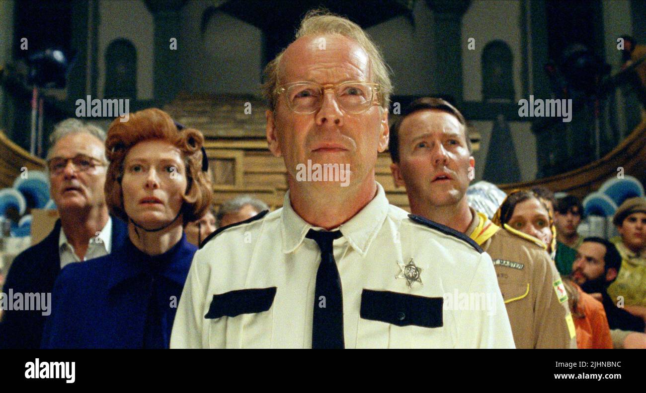 Bill murray and edward norton hi-res stock photography and images - Alamy