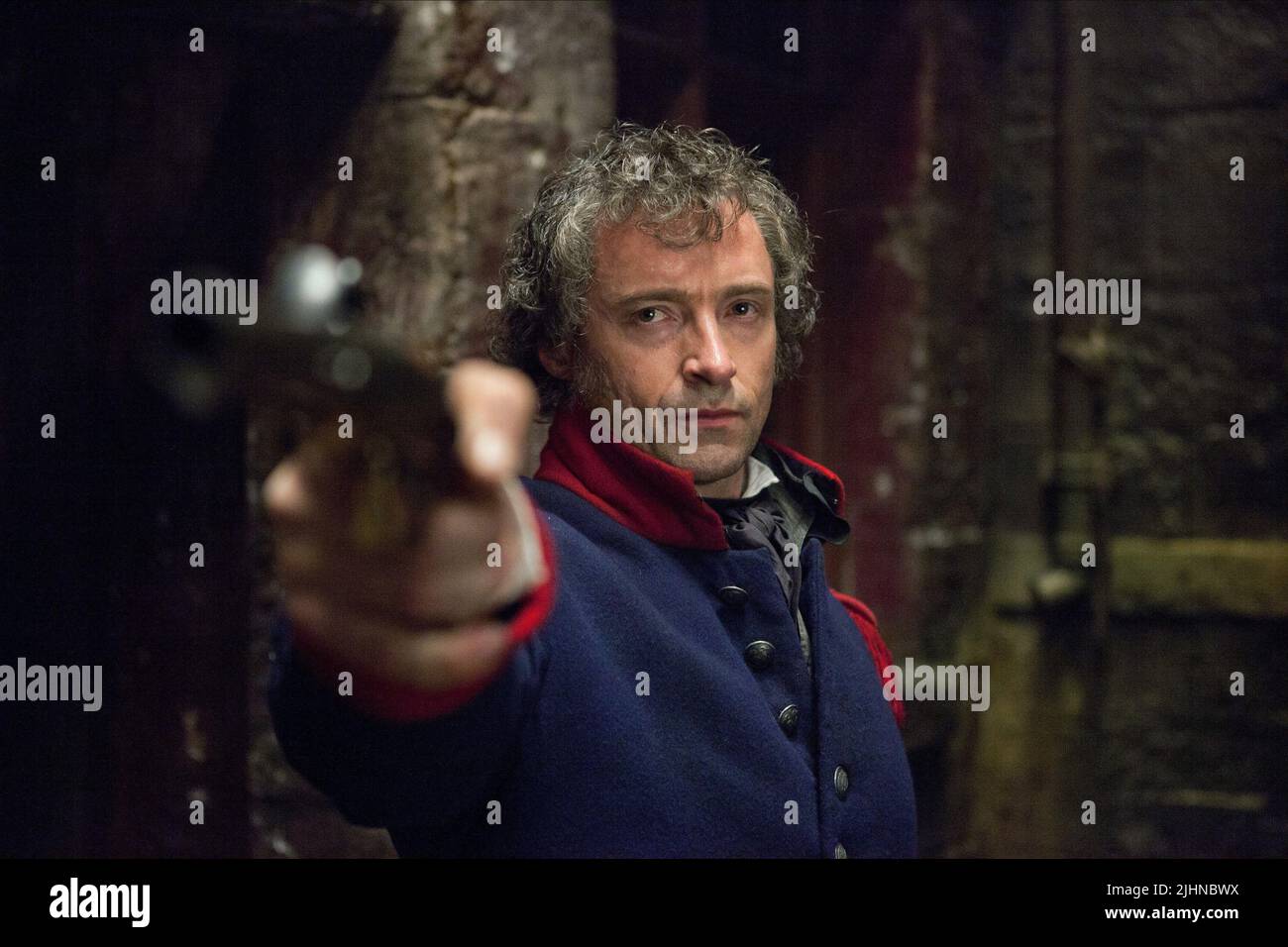 HUGH JACKMAN, LES MISERABLES, 2012 Stock Photo - Alamy