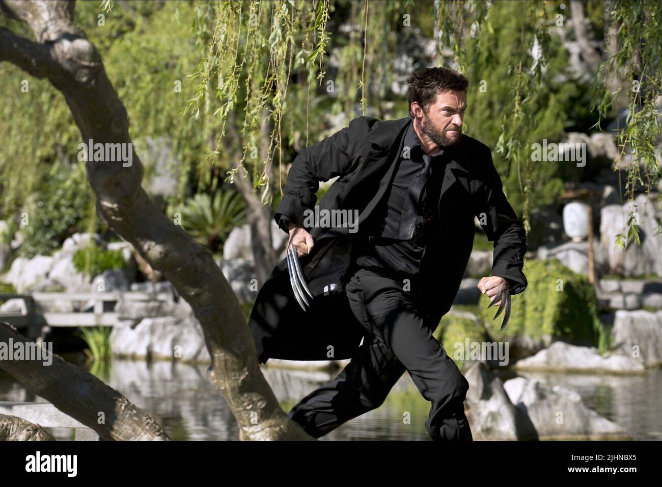 HUGH JACKMAN, THE WOLVERINE, 2013 Stock Photo - Alamy