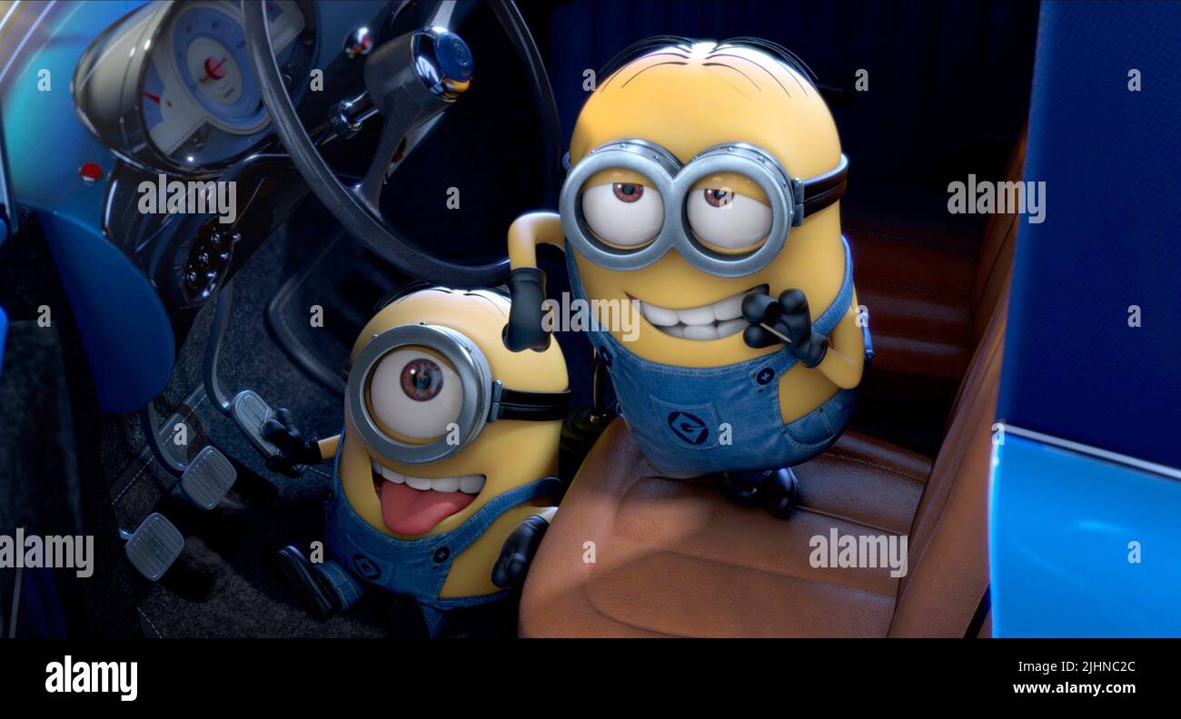 MINONS, DESPICABLE ME 2, 2013 Stock Photo - Alamy