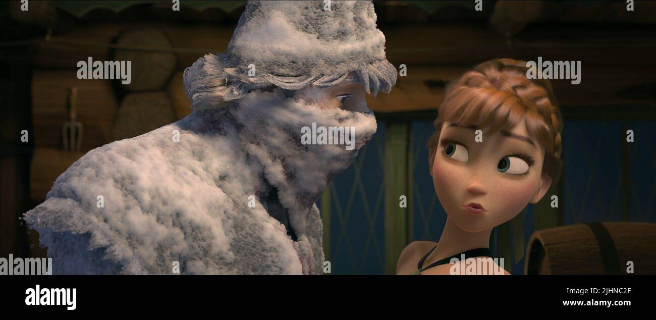 Frozen Characters Kristoff And Anna