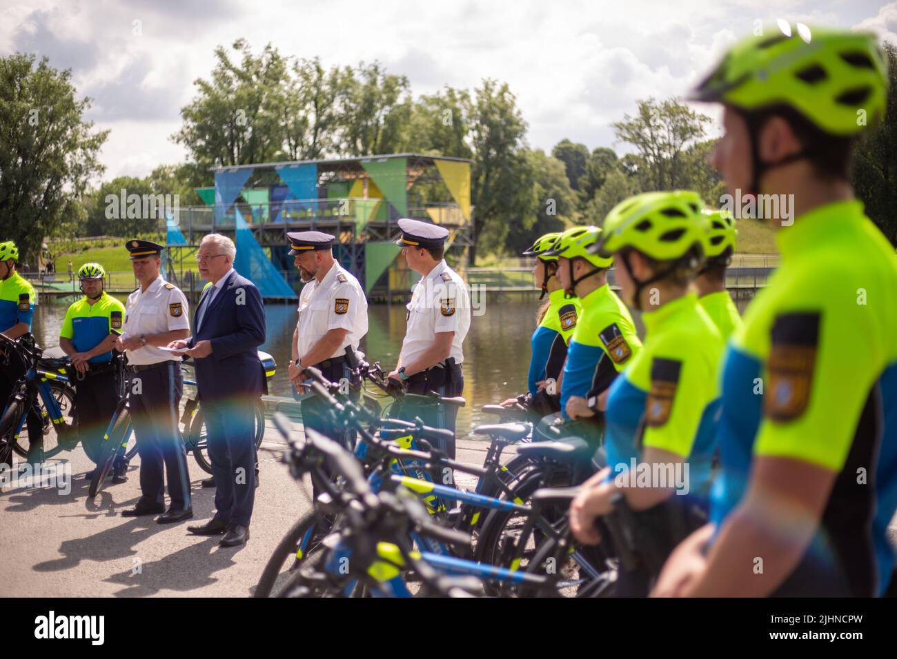 Munich, Germany. 10th June, 2022. Joachim Herrmann ( CSU ), Bavarian ...