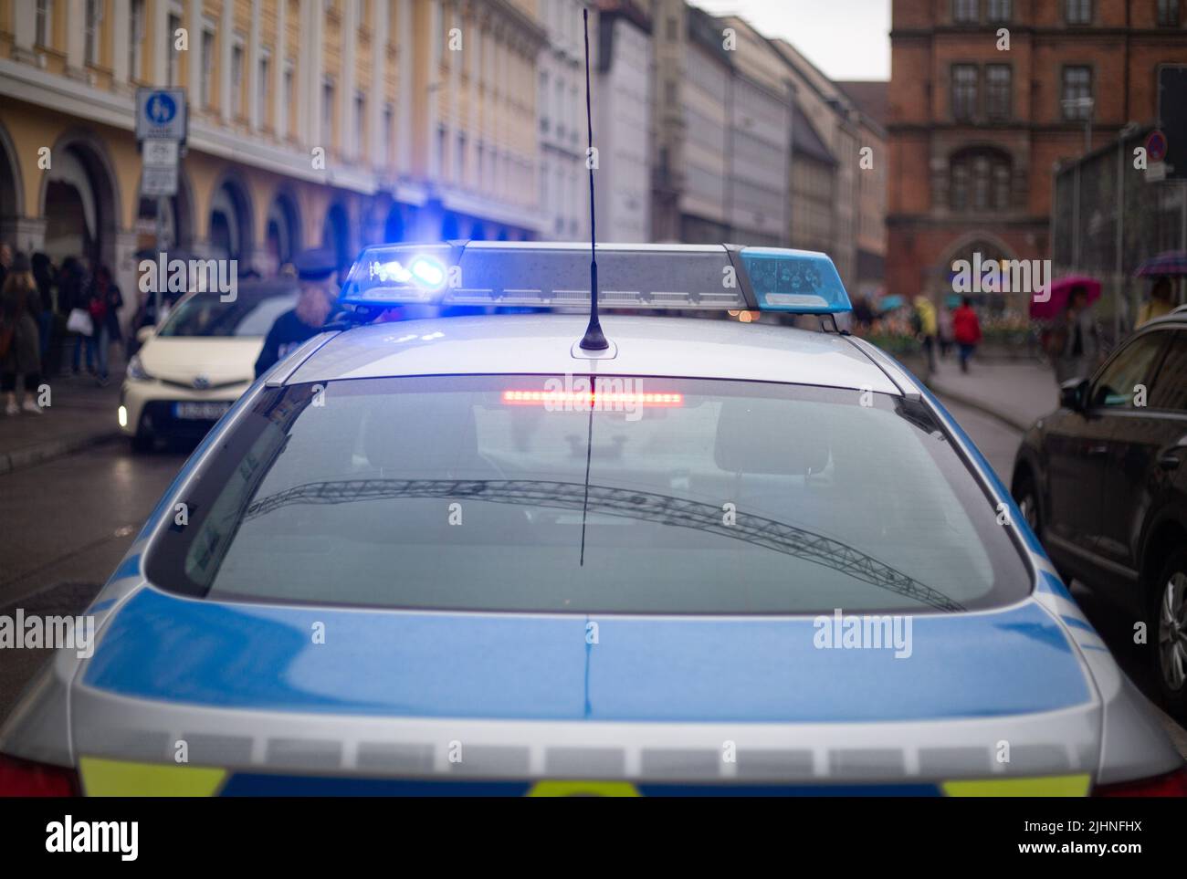 Police car munich bmw hi-res stock photography and images - Alamy