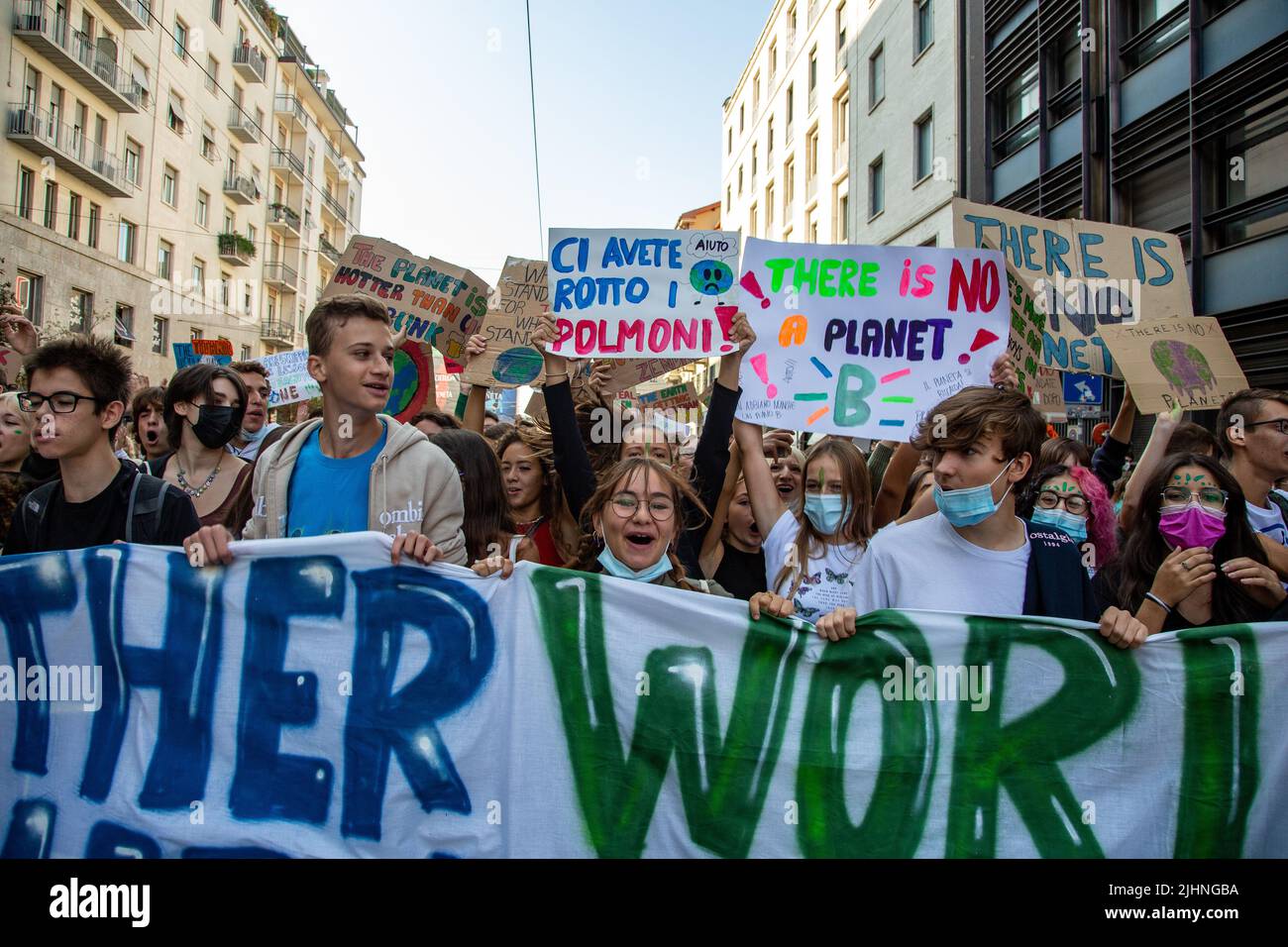 Milan, Italy. 01st Oct, 2021. On October 1st, 2021 on the occasion of ...