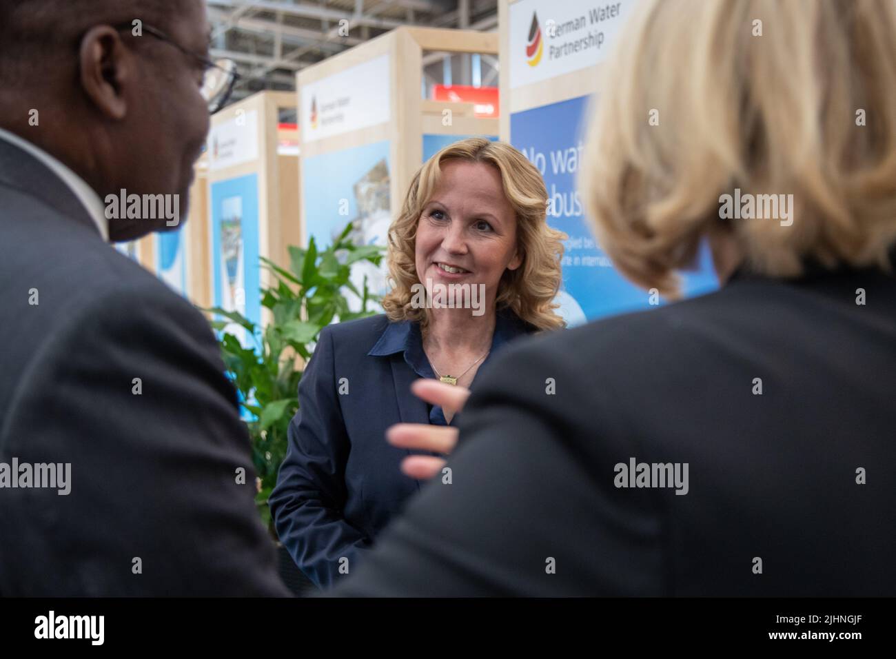Munich, Germany. 30th May, 2022. Germany's environment minister Steffi ...