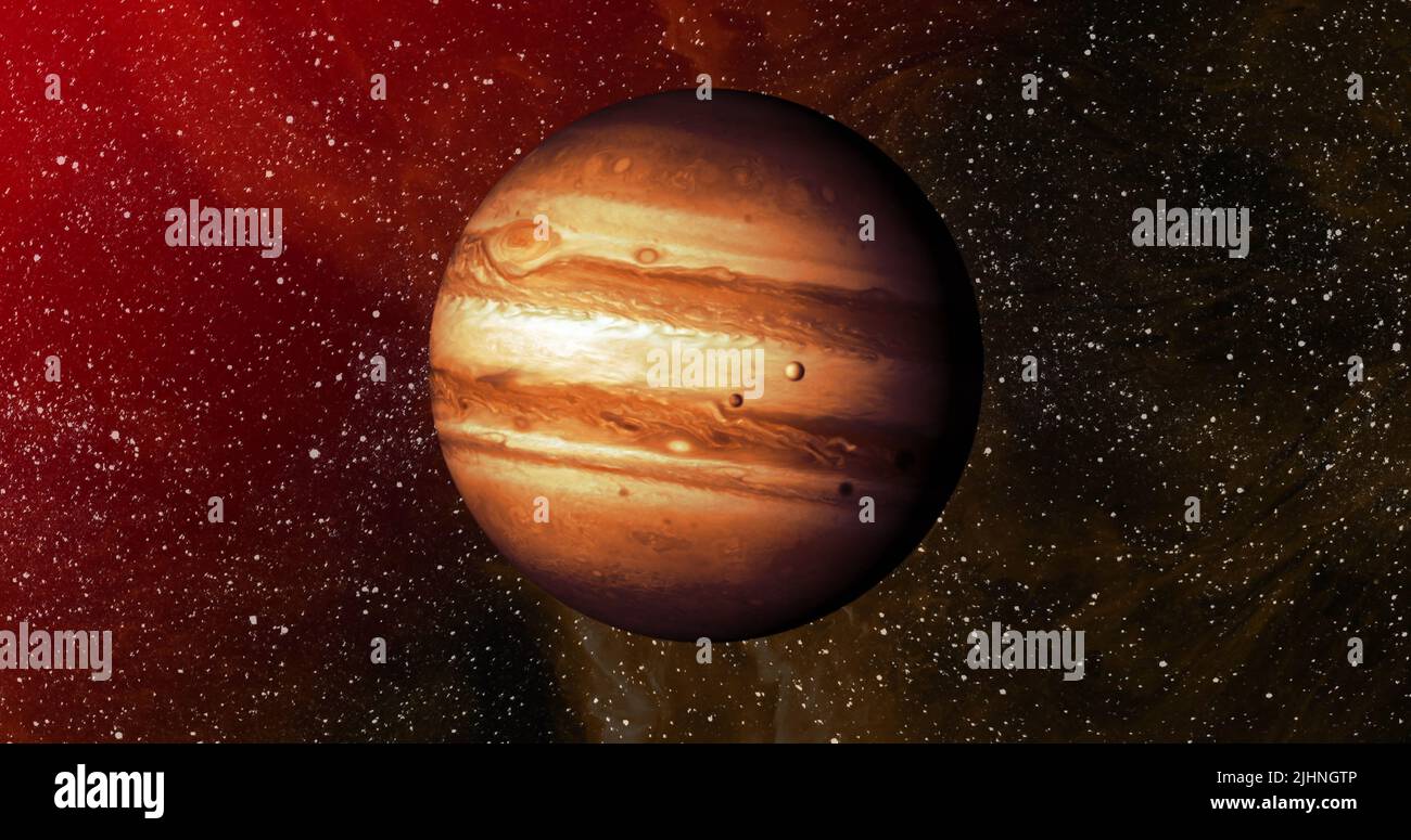 Red planet in universe nebula hi-res stock photography and images - Alamy