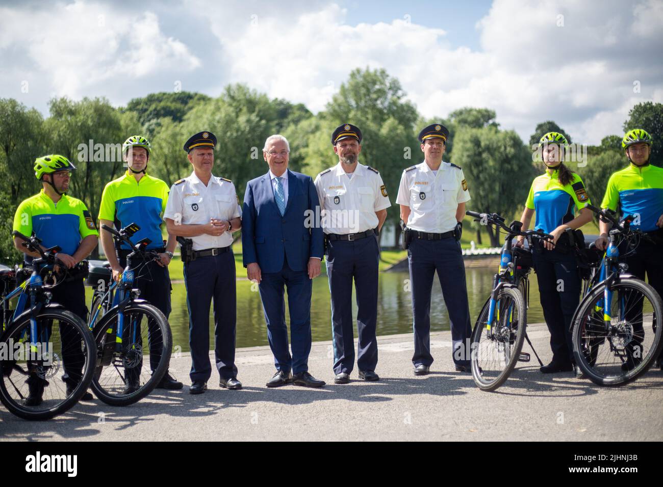Munich, Germany. 10th June, 2022. Joachim Herrmann ( CSU ), Bavarian ...