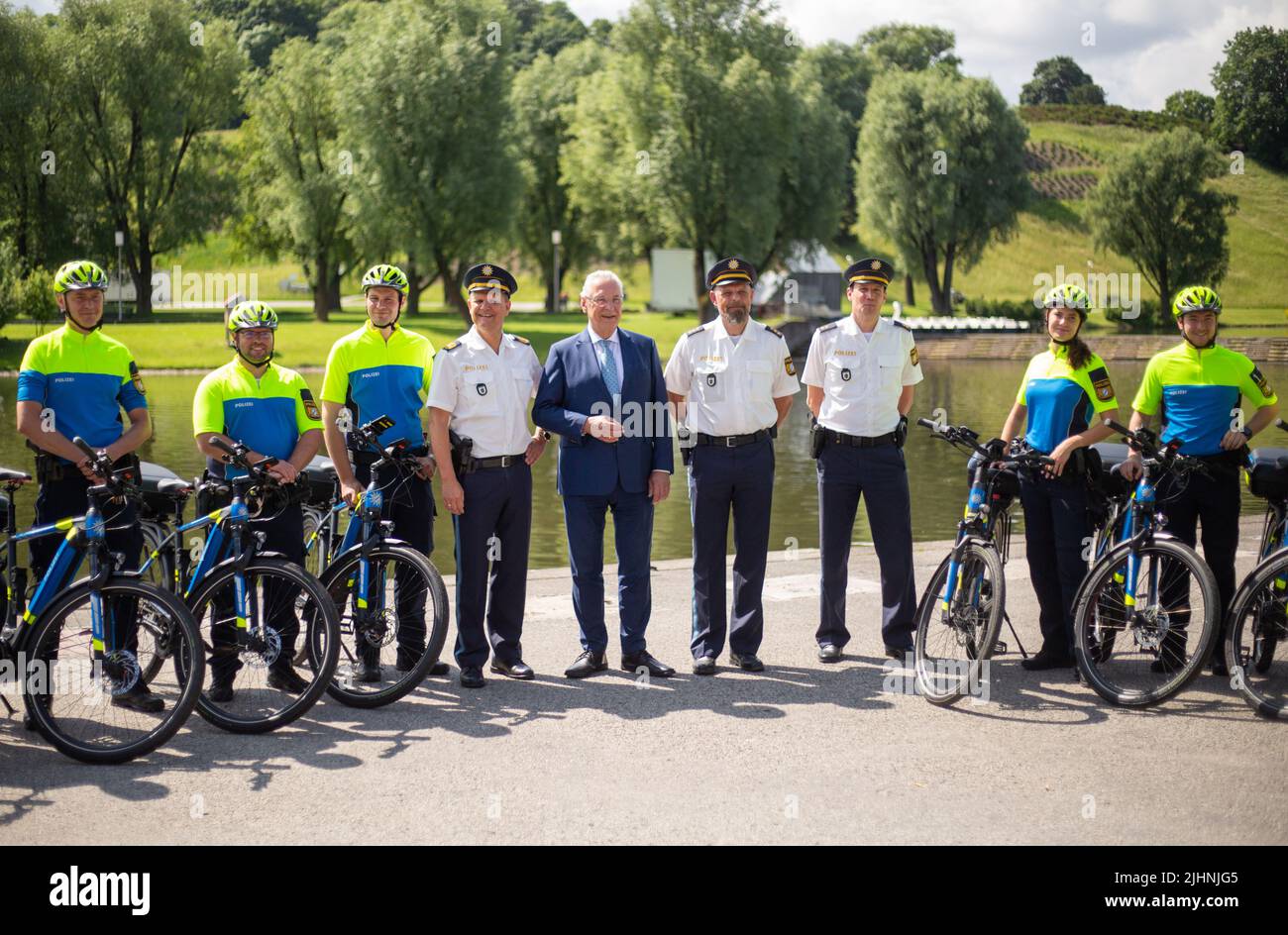 Munich, Germany. 10th June, 2022. Joachim Herrmann ( CSU ), Bavarian ...