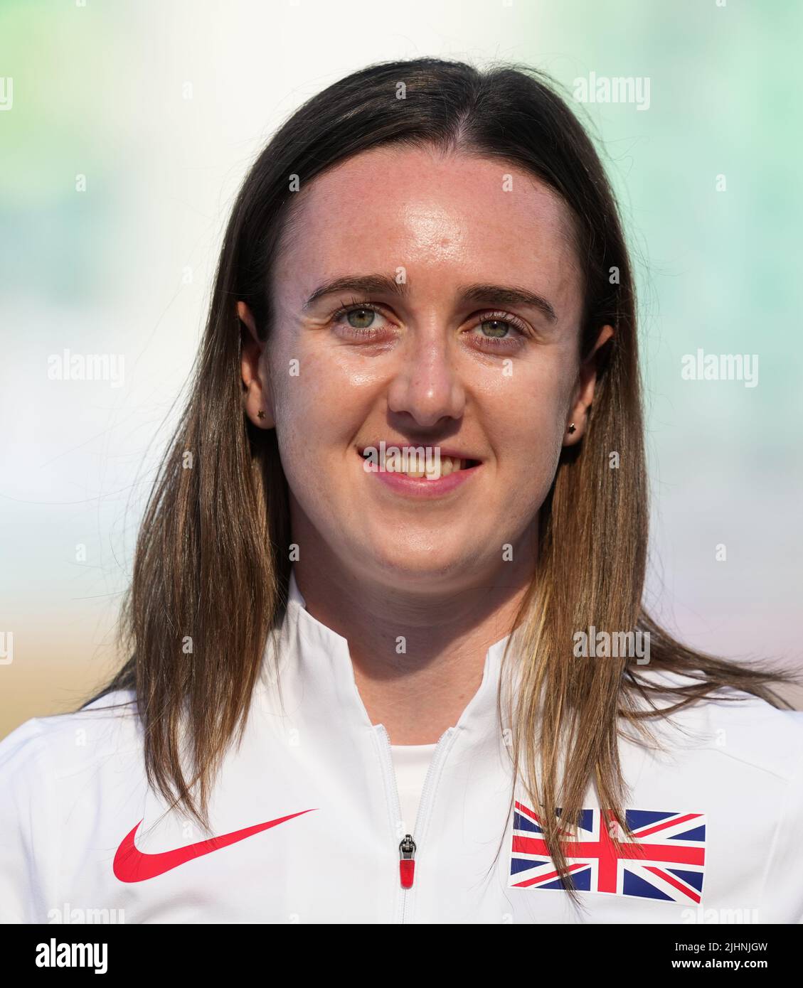 Great Britain's Laura Muir with her Bronze Medal following the Women’s ...