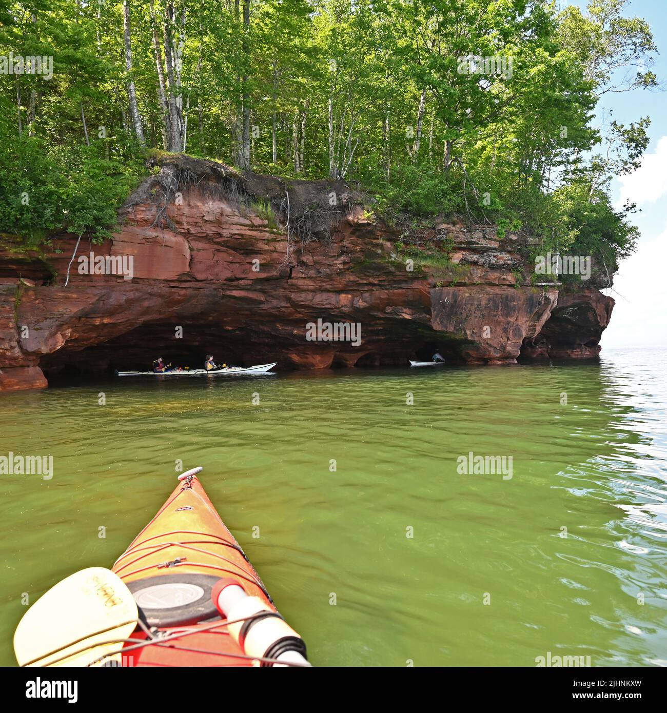 Apostle Islands National Lakeshore Mainland Sea Caves at Isabelle ...