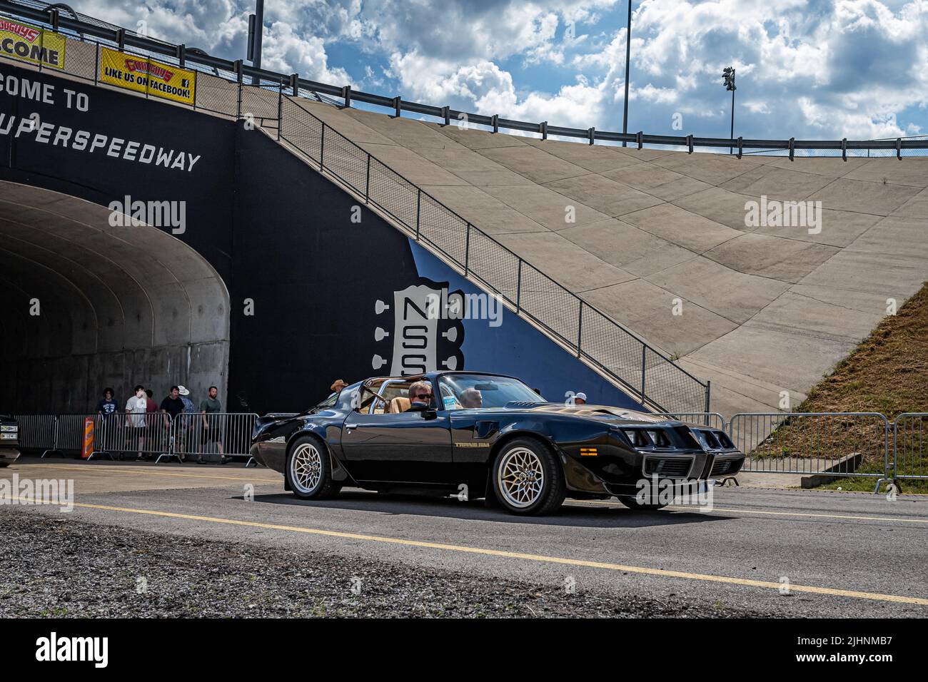 Lebanon, TN - May 14, 2022: Wide angle front corner view of a 1979 ...