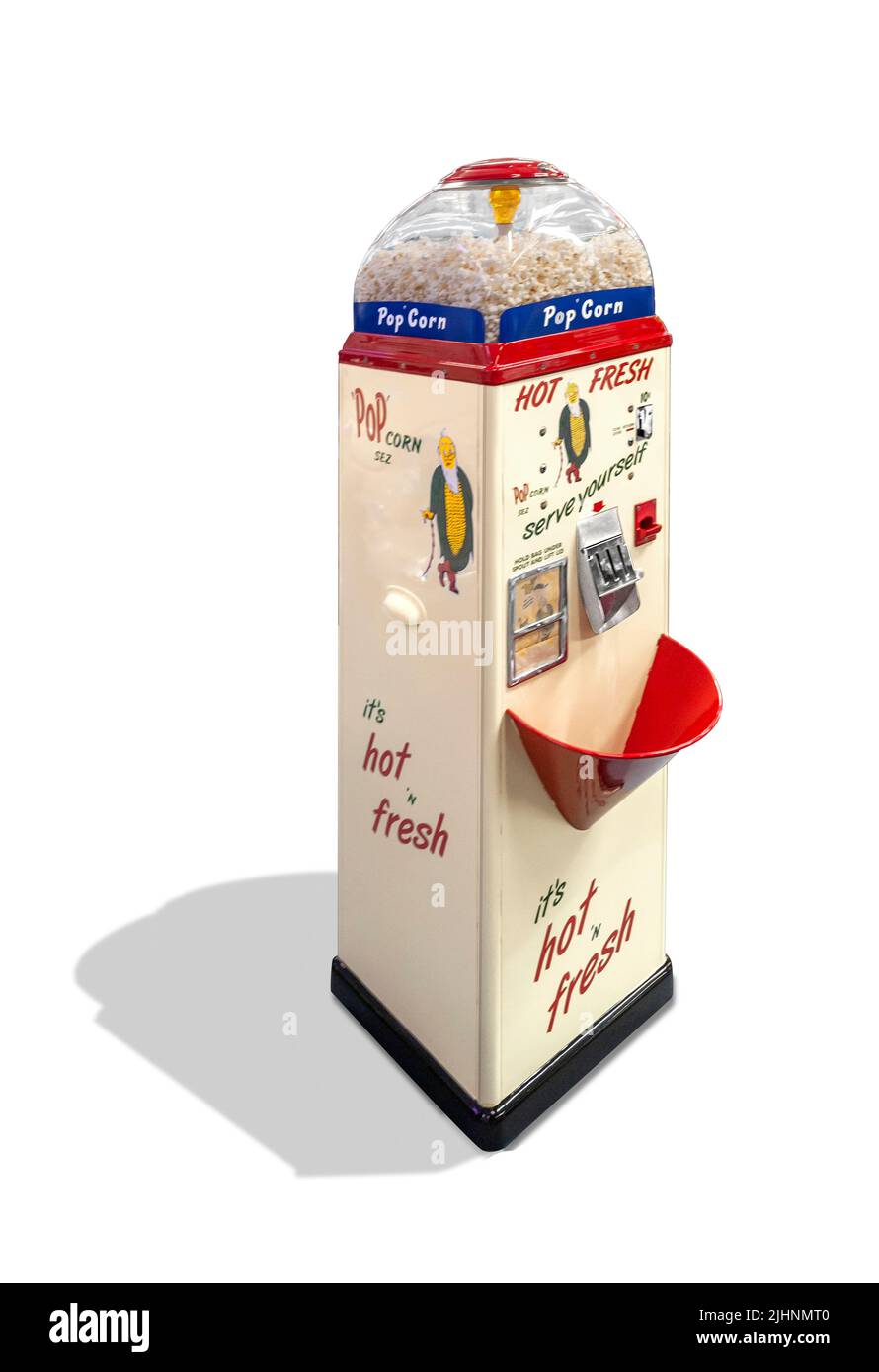 Popcorn machine 1950s hi-res stock photography and images - Alamy