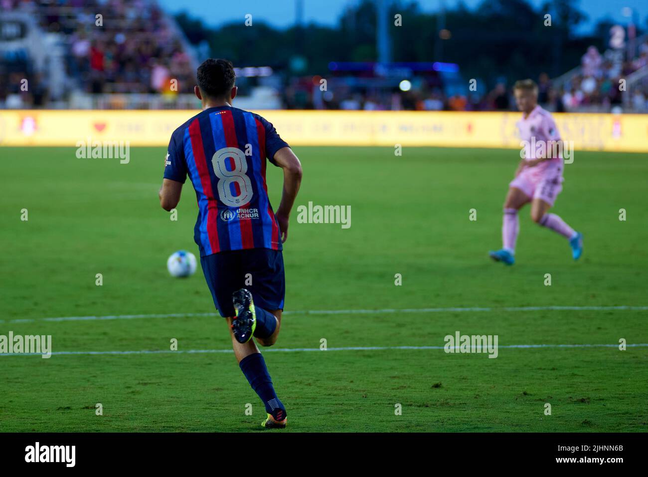 Fort Lauderdale, FL, USA. 19th July 2022. 8 Pedri – Midfielder FC ...